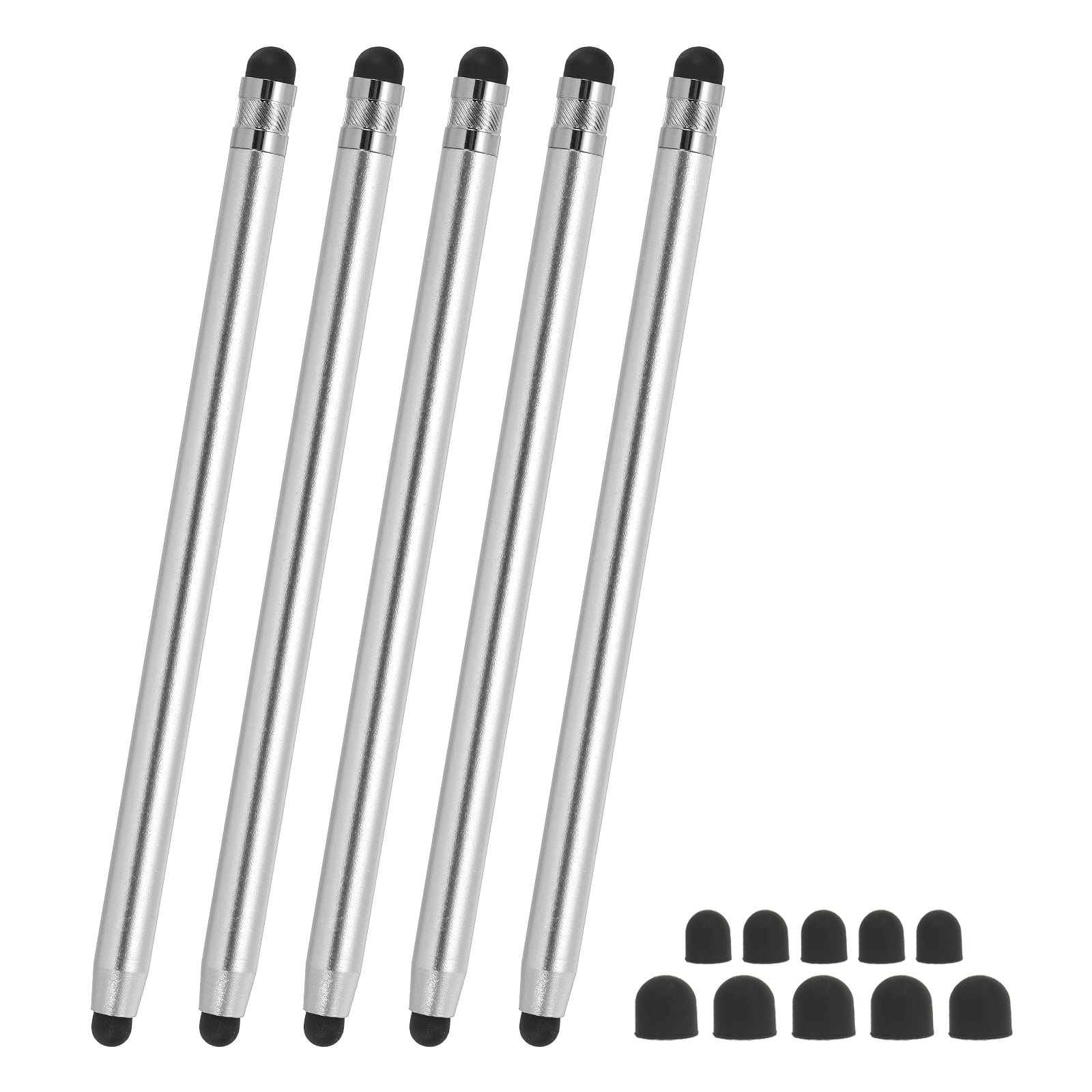 Uxcell 5 Pcs Stylus Pens for Touch Screens, 2 in 1 High Sensitivity ...
