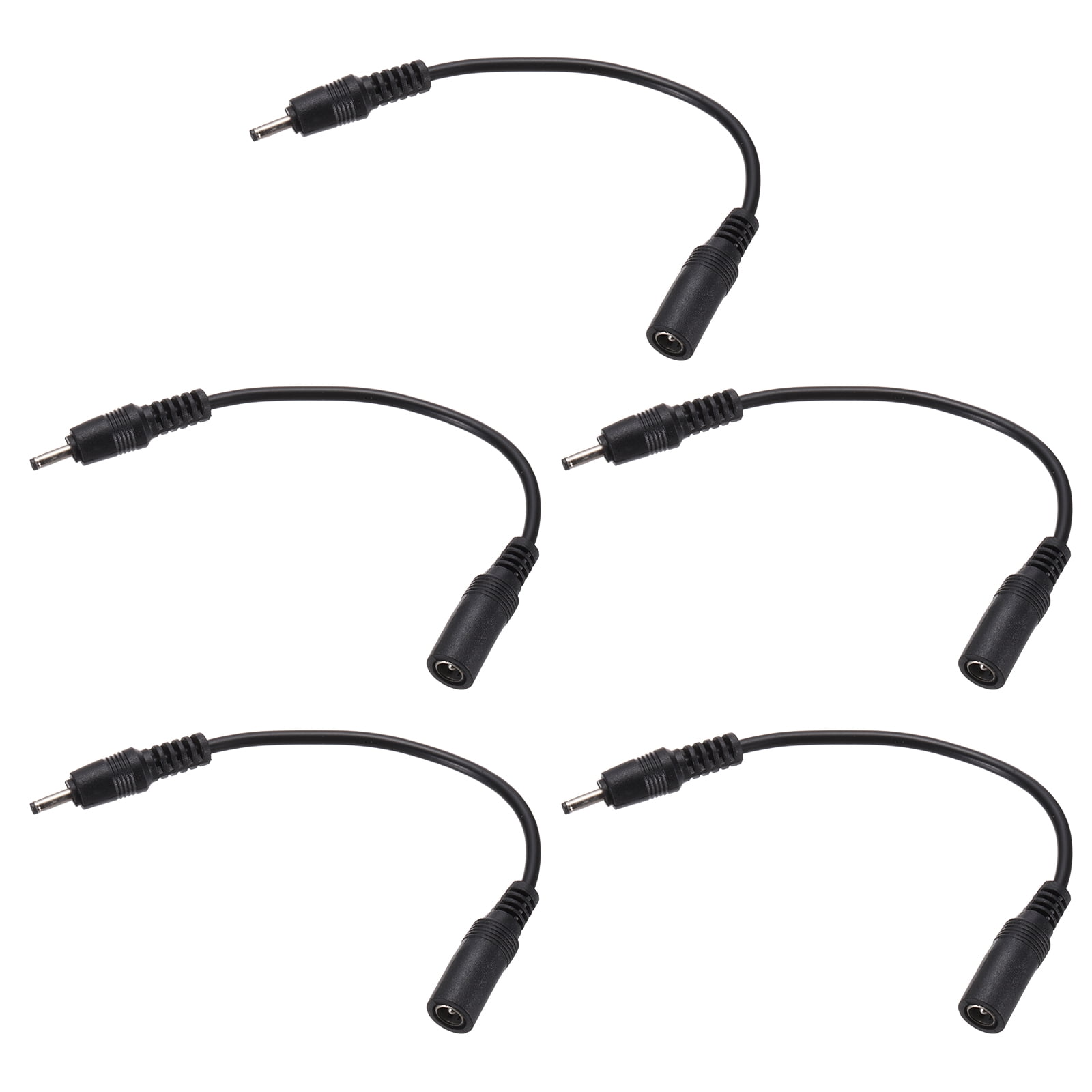 Uxcell 5 Pcs Tip Adapter Connector Converter 5.5x2.1mm to 3.0x1.1mm ...