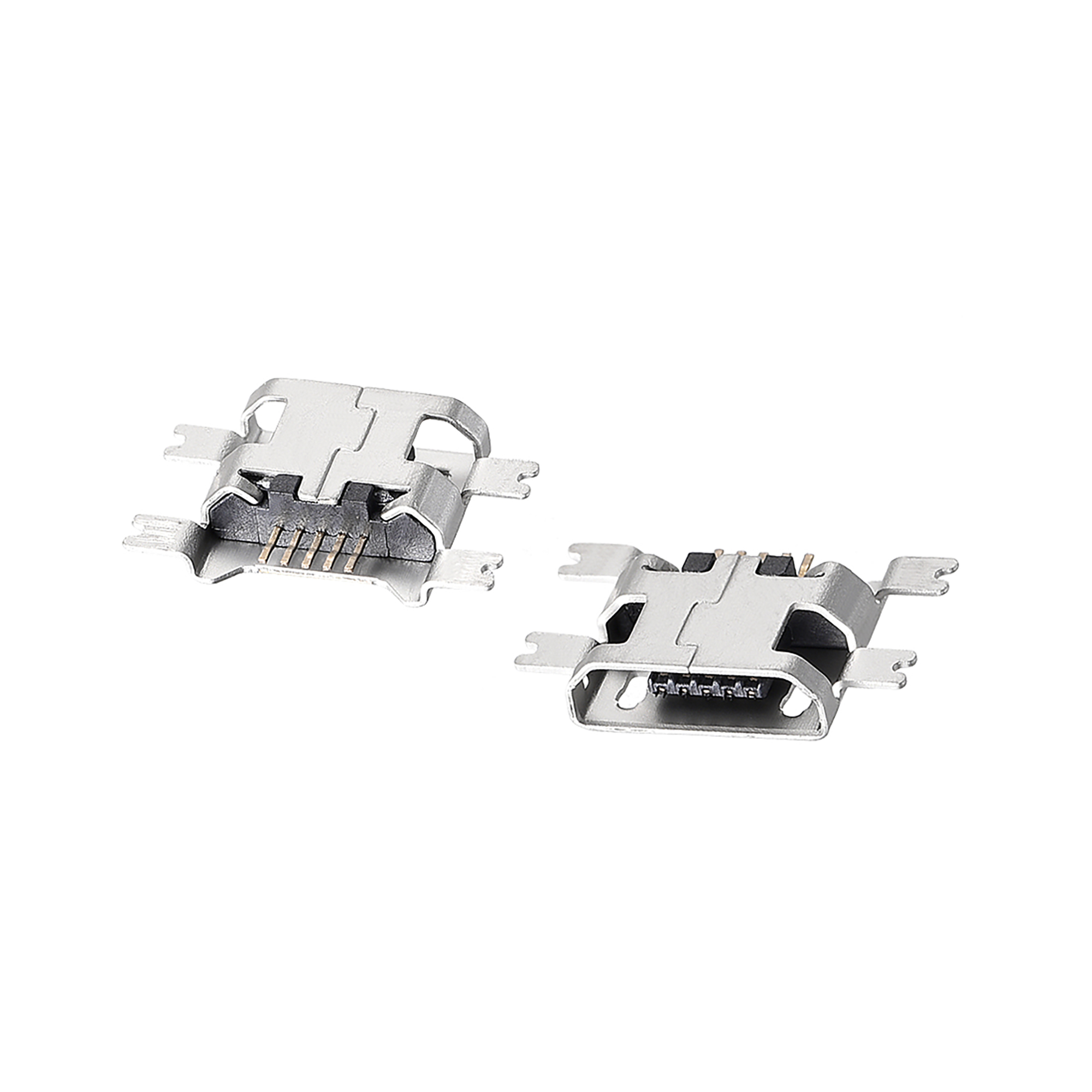 Uxcell 5 -Pin DIP 180 Degree Female Micro PCB USB Port 10 Count ...