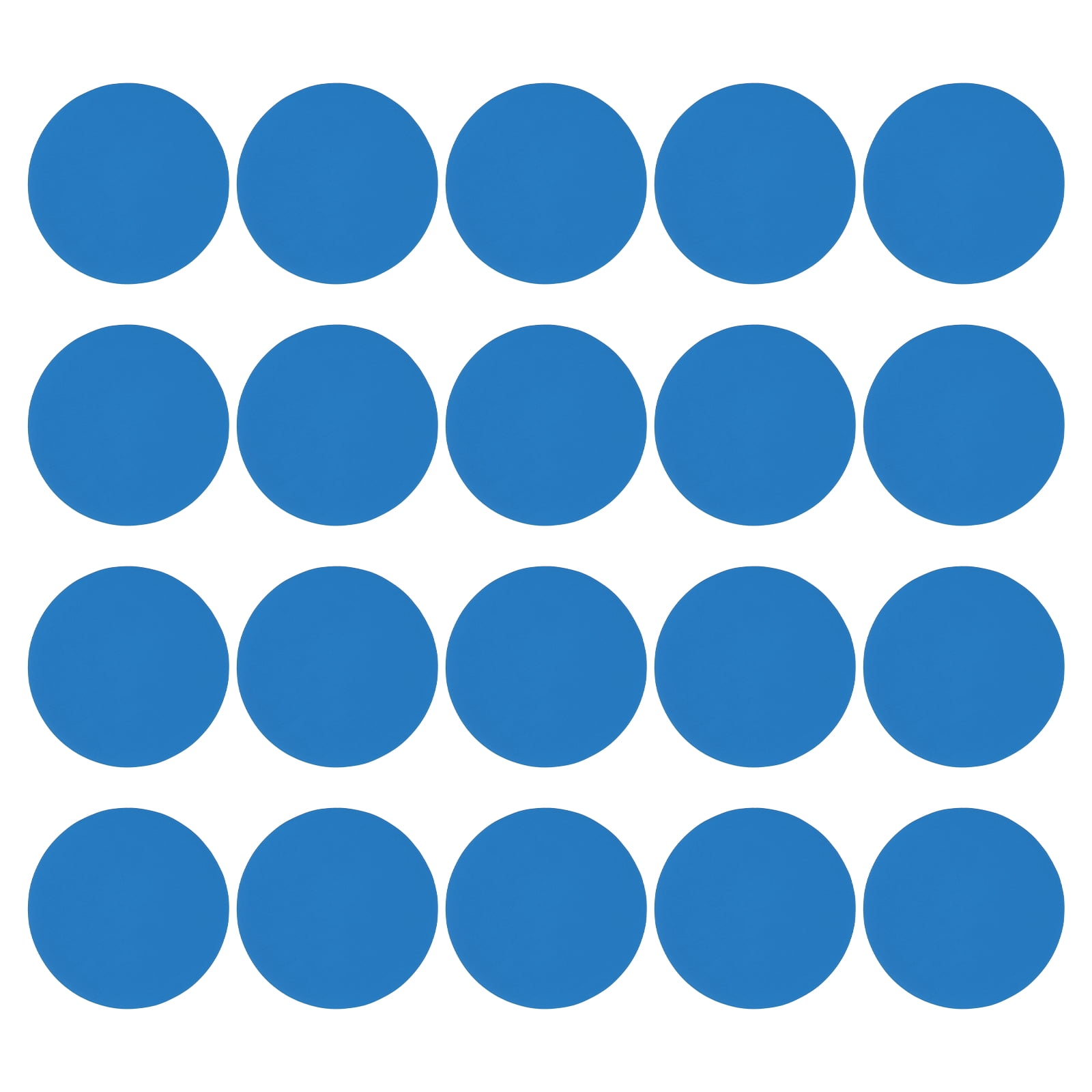 Uxcell 5" Round Floor Sticker Classroom Spot Marker Adhesive Waterproof ...