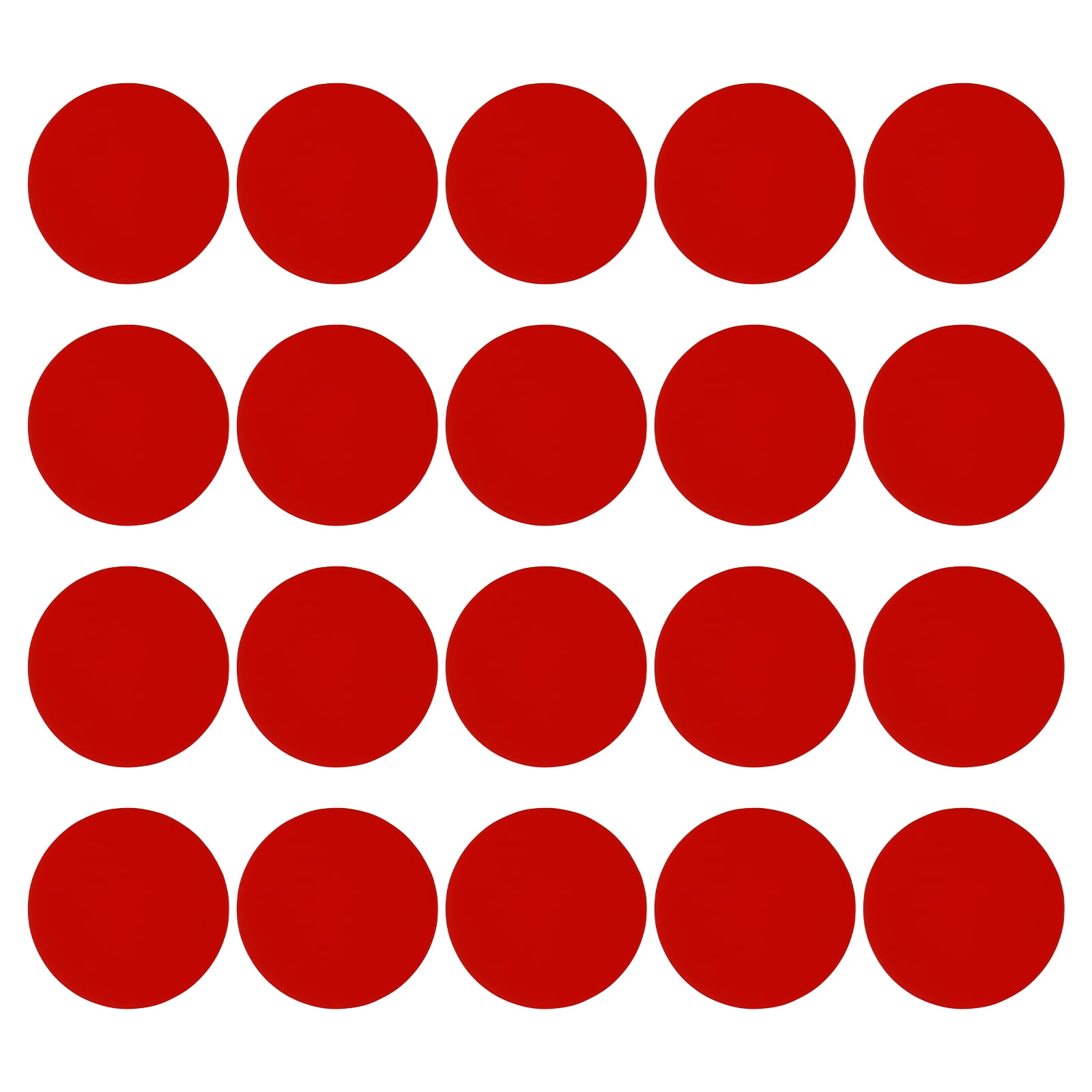 Uxcell 5" Round Floor Sticker Classroom Spot Marker Adhesive Waterproof ...