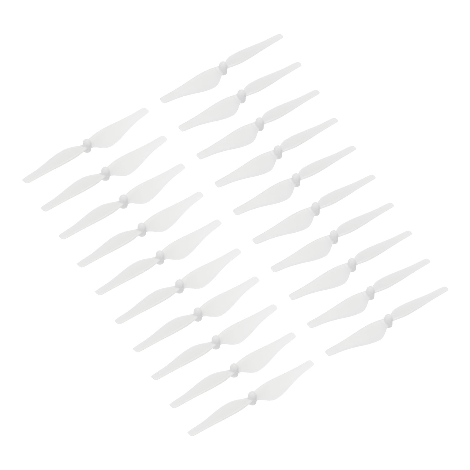 Uxcell 5 Set RC Propellers Blade Prop 2 Vane 7.6cm Dia Plastic White ...