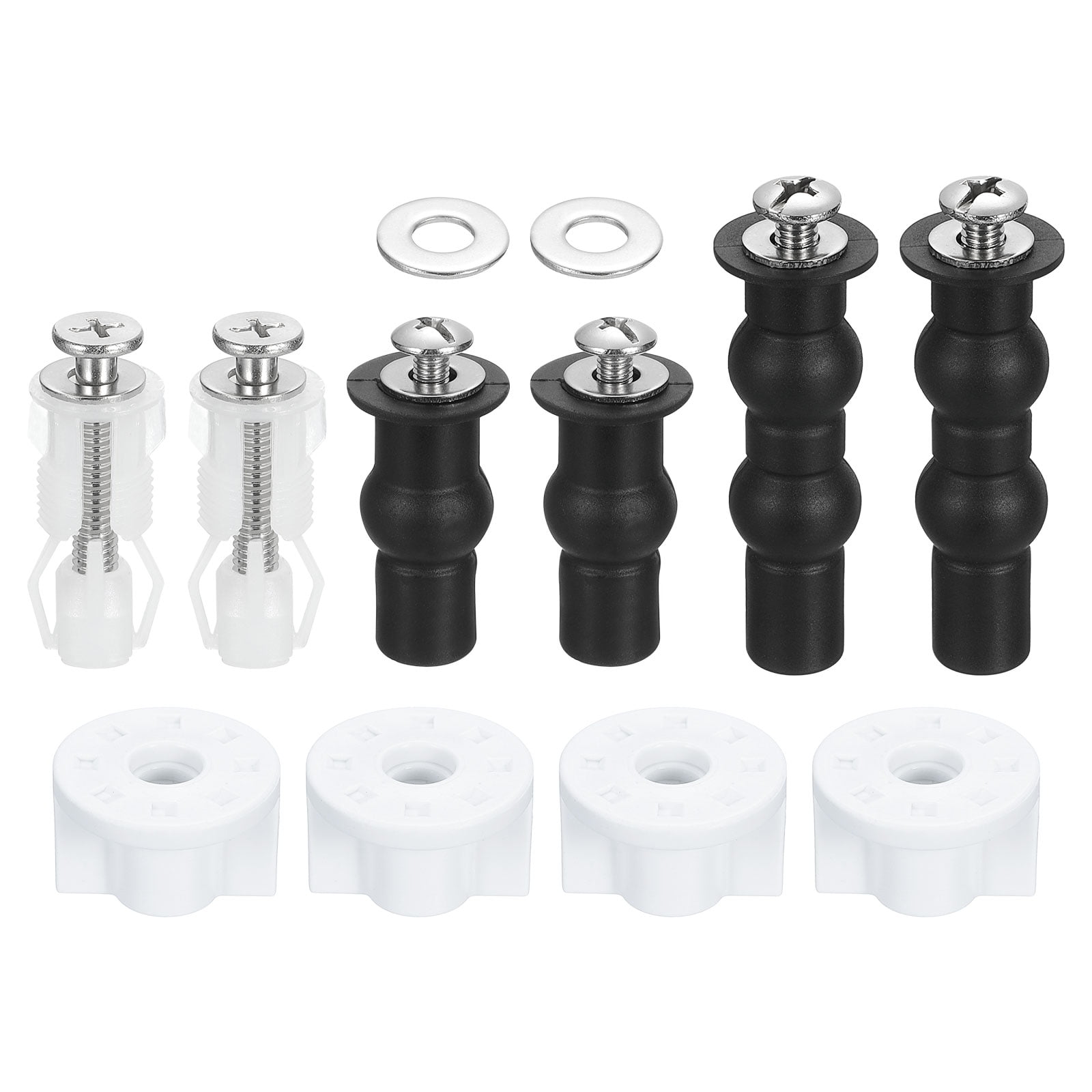 Uxcell 5 Set Toilet Seat Hinge Screw Kit, Stainless Steel Universal ...