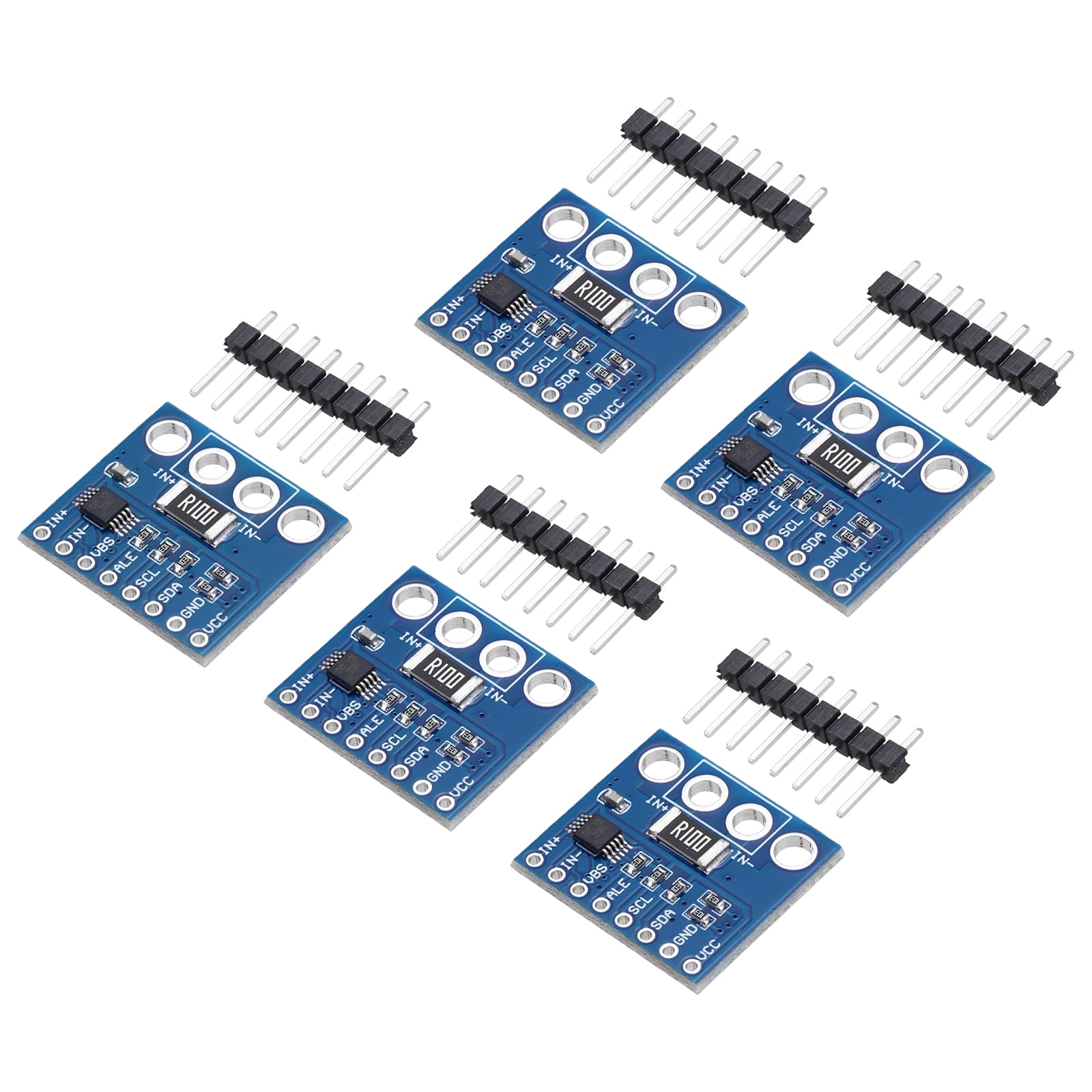 Uxcell 5 Sets INA226 I2C Bi-Directional Current Sensor DC Current ...