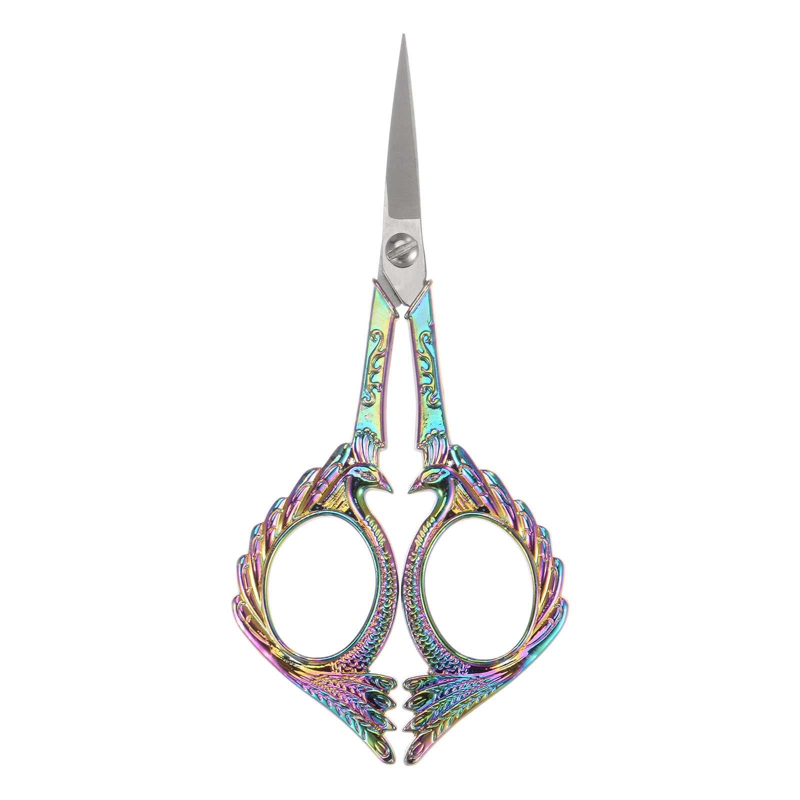 Uxcell 5" Stainless Steel Vintage Bird Style Scissors for Embroidery ...