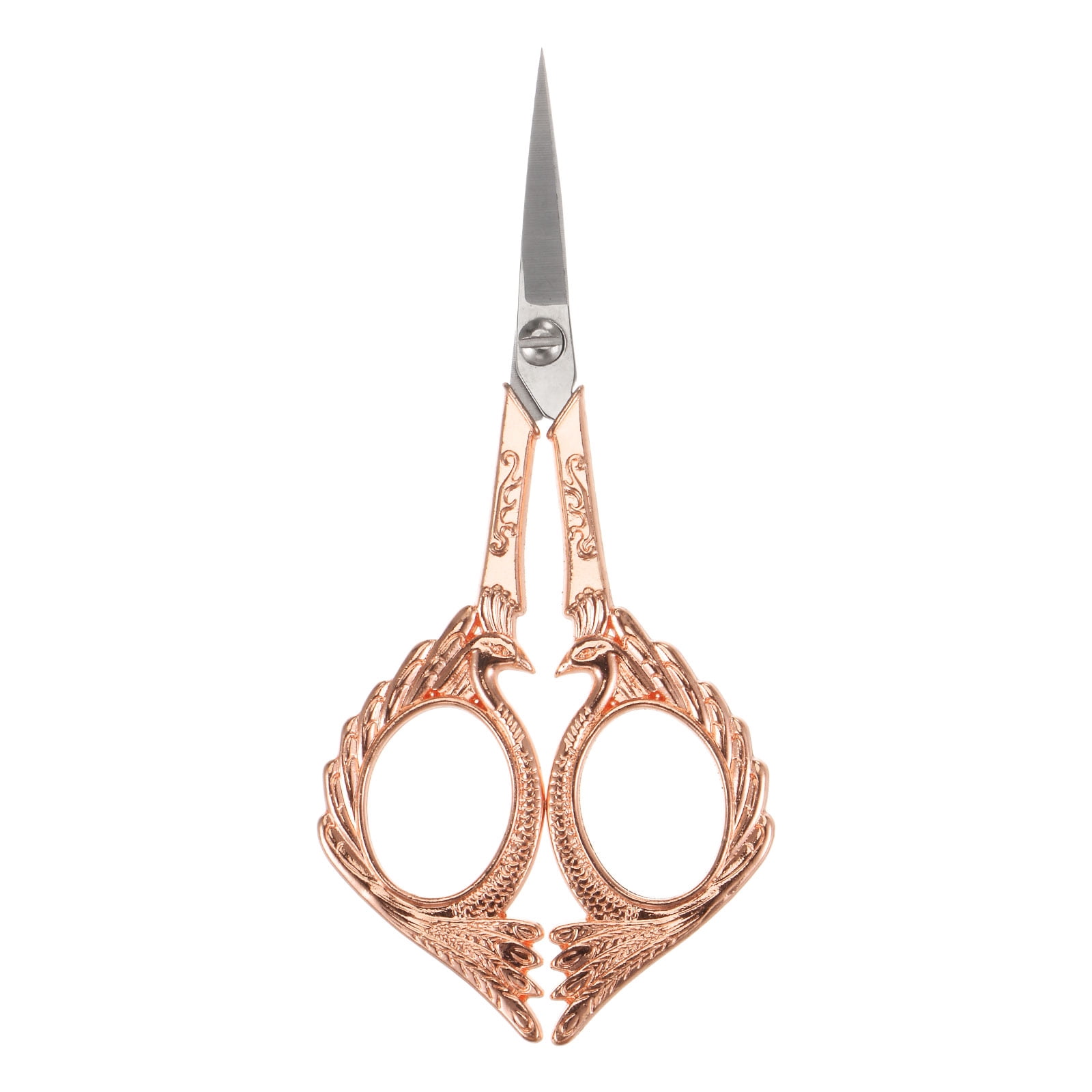 Uxcell 5" Stainless Steel Vintage Bird Style Scissors for Embroidery ...