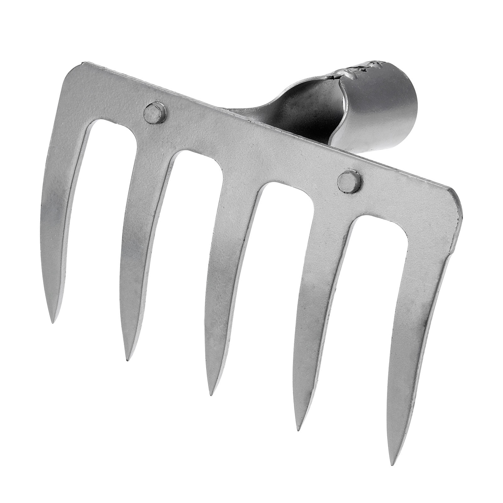 Uxcell 5 Teeth Garden Rake Head Galvanized Manganese Steel for Garden ...