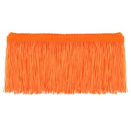 Uxcell 1 Yard 4 Inch PU Leather Fringe Trim DIY Tassel Fringe for ...