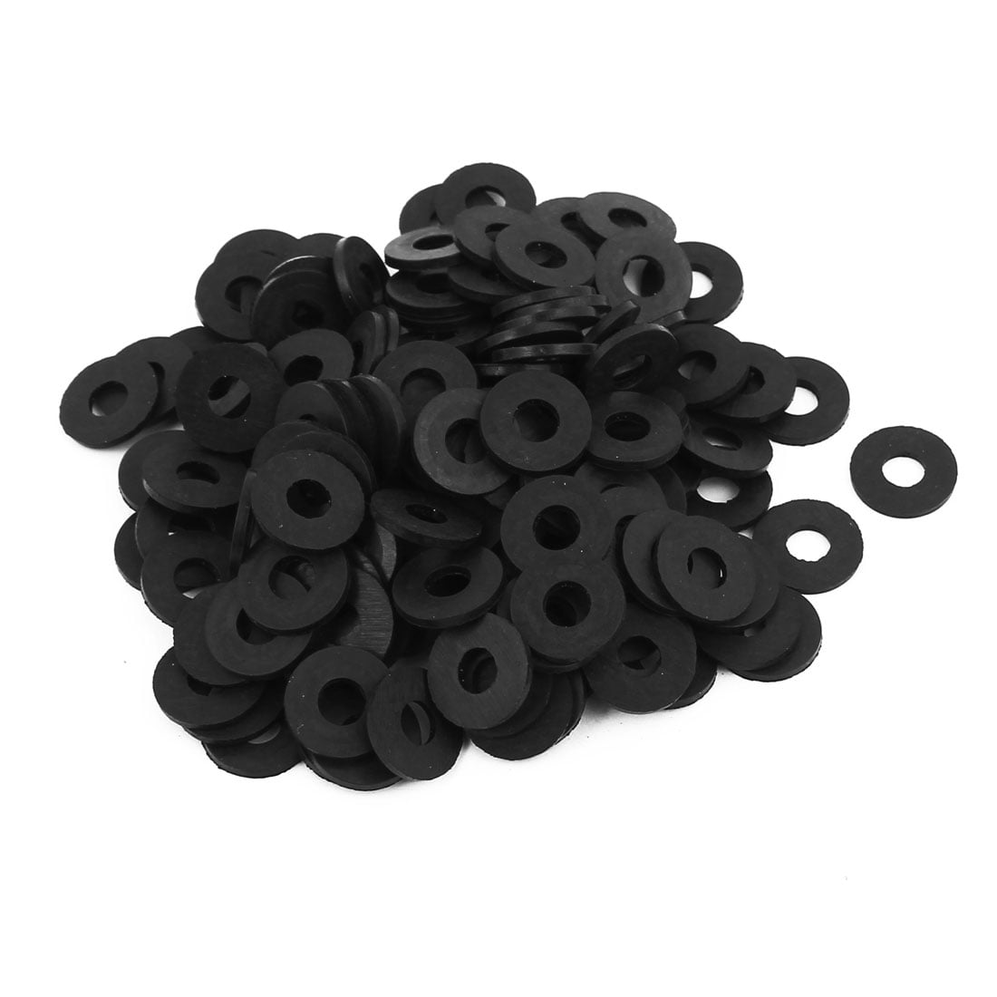 Uxcell 5 x 12 x 1mm Rubber O-Ring Hose Gasket Flat Washer Lot for ...