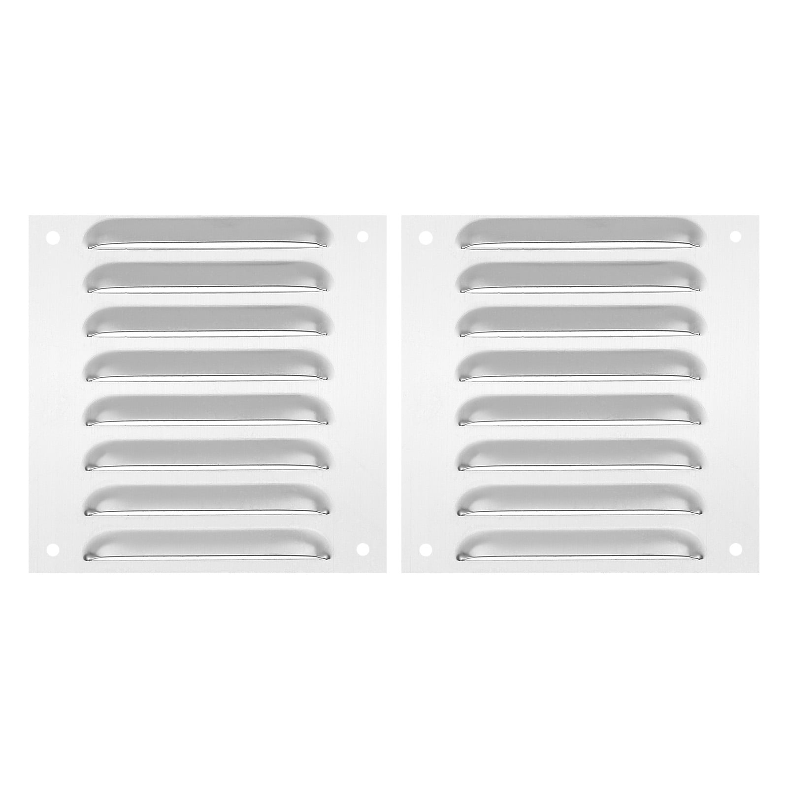 Uxcell 5 x 5 Inch 304 Stainless Steel Vent Cover, Screen Air Grille ...