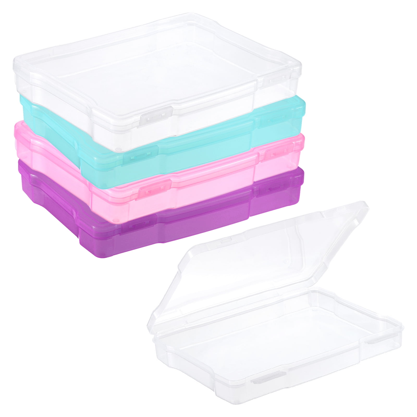Uxcell 5 x 7 Photo Storage Box Photo Organizer Cases Photo Keeper ...