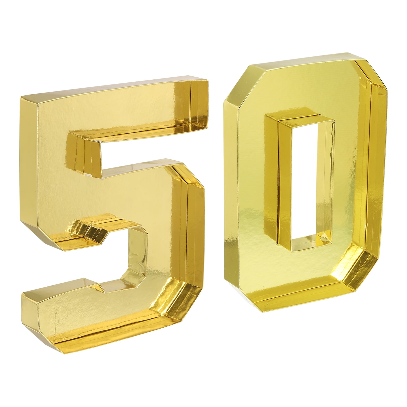 Uxcell 50 Cardboard Number Set, Paper Box Fillable Tray Container for ...