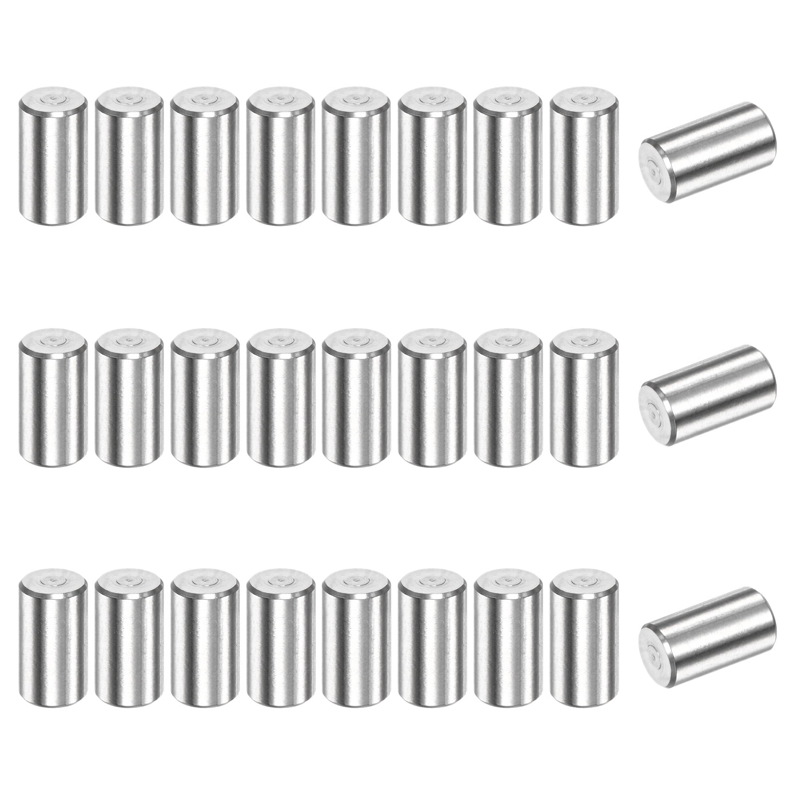 Uxcell 50-Pack 5 x 10mm Dowel Pin, 304 Stainless Steel Support Pin ...