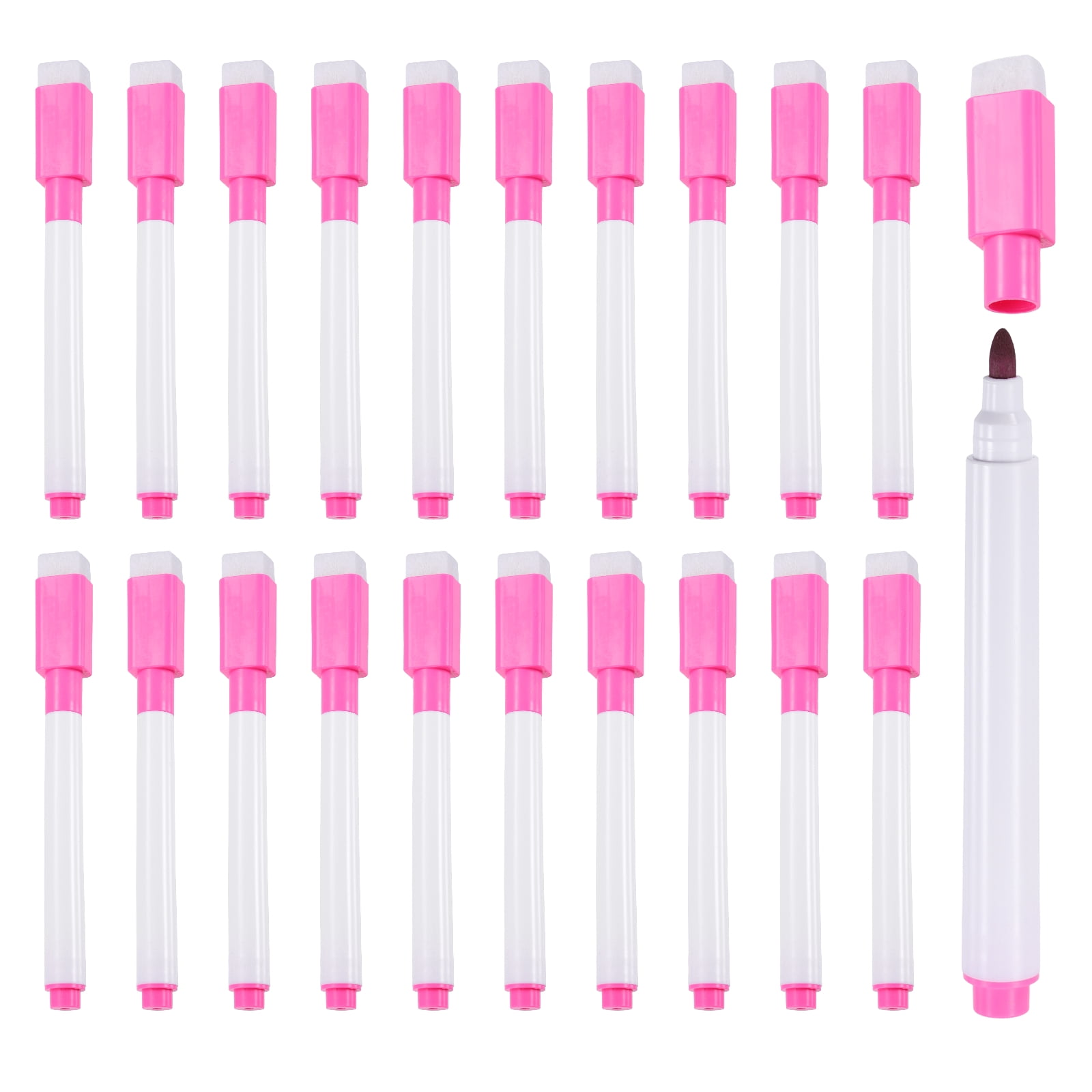 Uxcell 50 Pack Dry Erase Markers Pens, Watercolor Fine Tip Marker ...