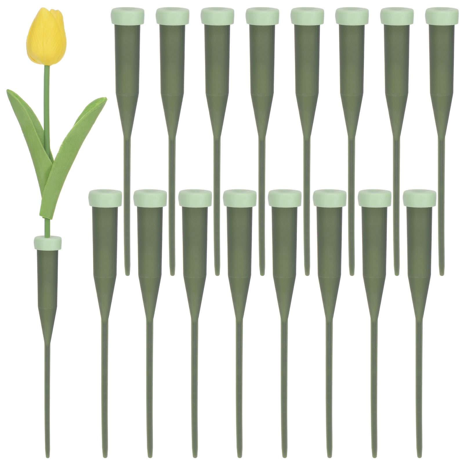 Uxcell 50-Pack Floral Water Tubes, 5.7 Inch/ 14.5cm Plastic Floral ...