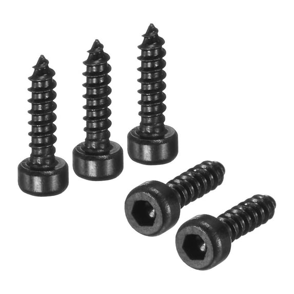 Uxcell 50 Pack Hex Socket Head Screws, M2x8mm Stainless Steel Bolts ...
