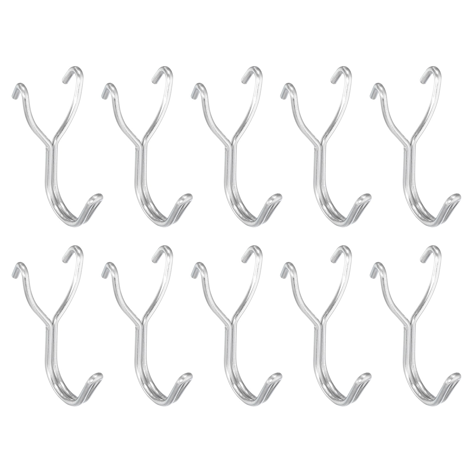 Uxcell 50 Pack Pegboard Hooks, Stainless Steel 1 Inch Spacing Peg Board ...