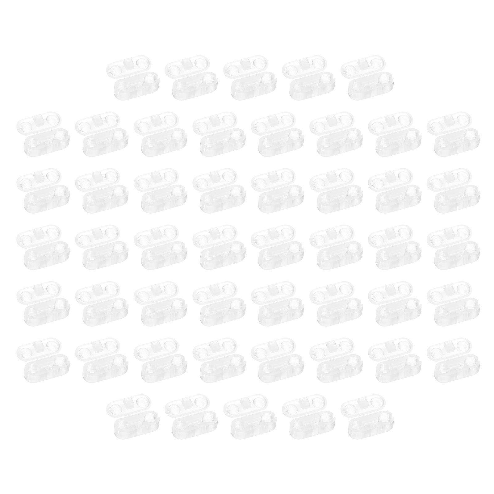Uxcell 50 Pack Plastic Chain Connector, Blind Chain Connector Bead Ball ...