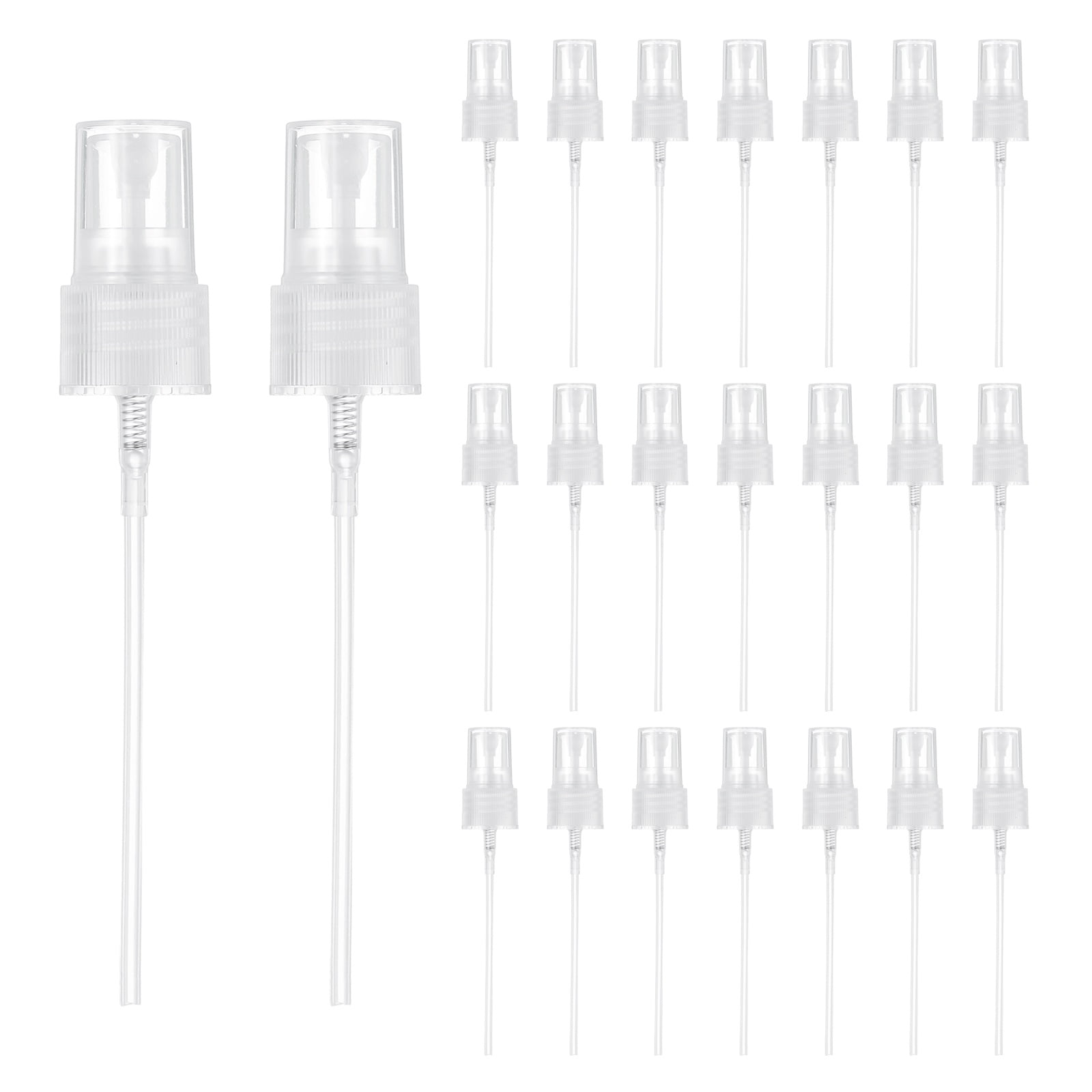 Uxcell 50 Pcs Clear Spray Top, 20/410 Fine Mist Sprayer Reusable ...