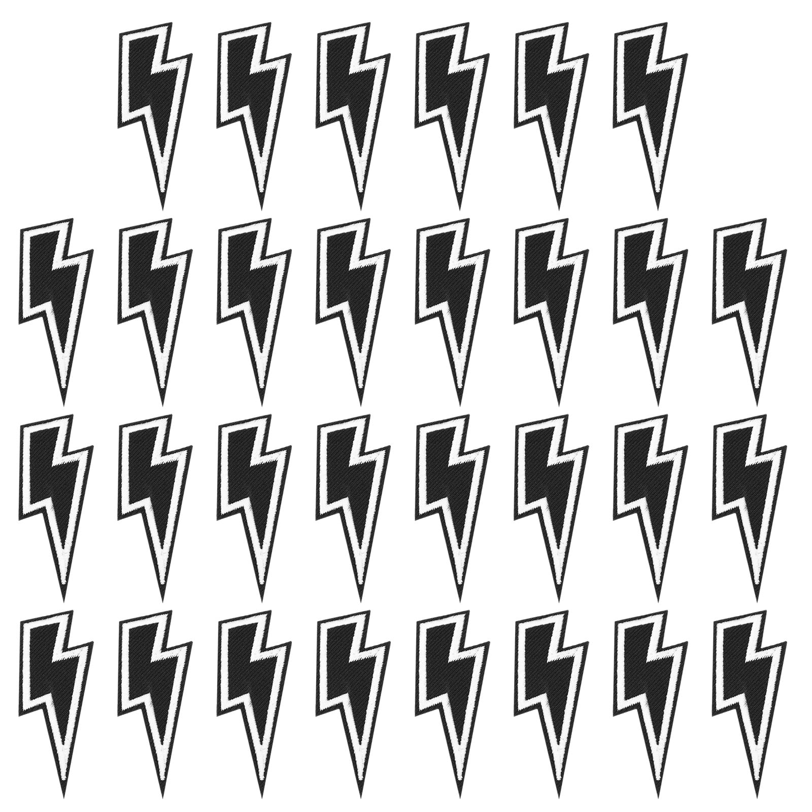 Uxcell 50 Pcs Flash Iron on Patch Sew on Iron on Decorative Patches, 2. ...