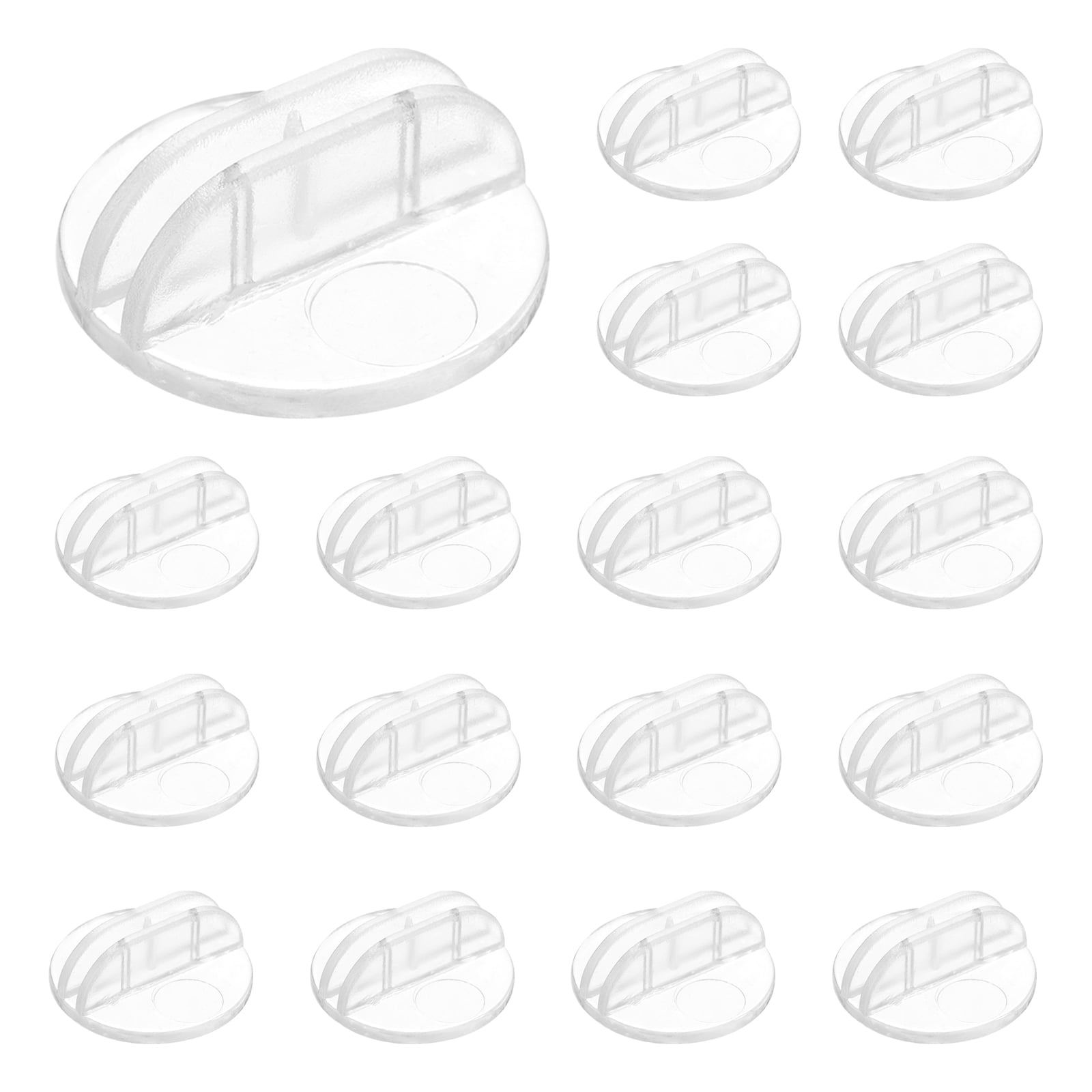 Uxcell 50 Pcs Game Card Stands Paper Board Card Holders Plastic 1 Inch ...