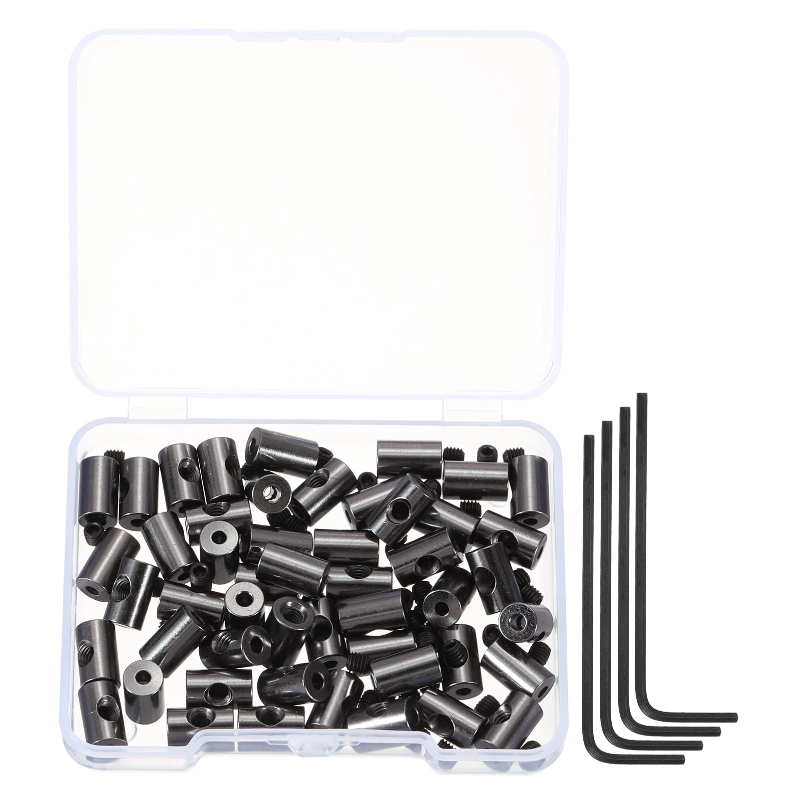 Uxcell 50 Pcs Metal Locking Pin Backs, Locking Pin Keepers Locking ...