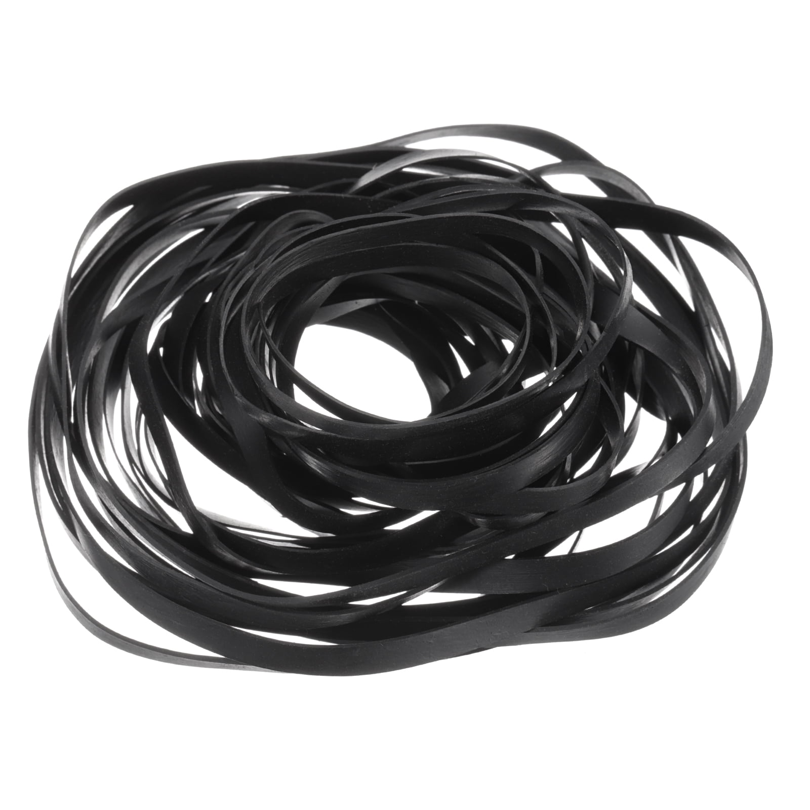Uxcell 50 Pcs Recorder Rubber Belts, Folded Length 40-135mm Cassette ...