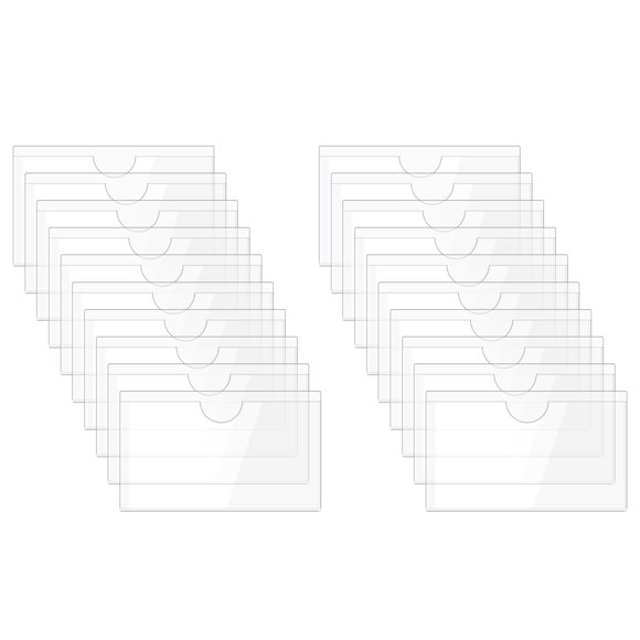 Self Adhesive Index Card Pockets