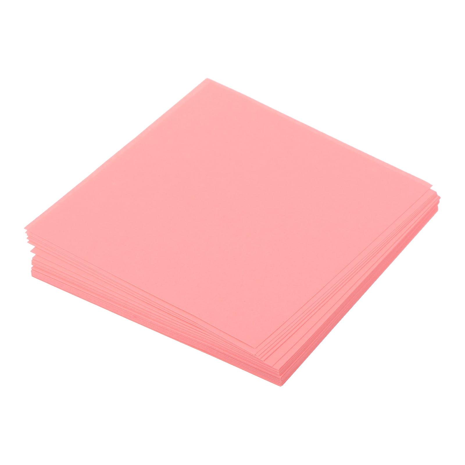 Uxcell 50 Sheet Origami Paper Double Sided Bright Pink 2.5x2.5 Inch ...