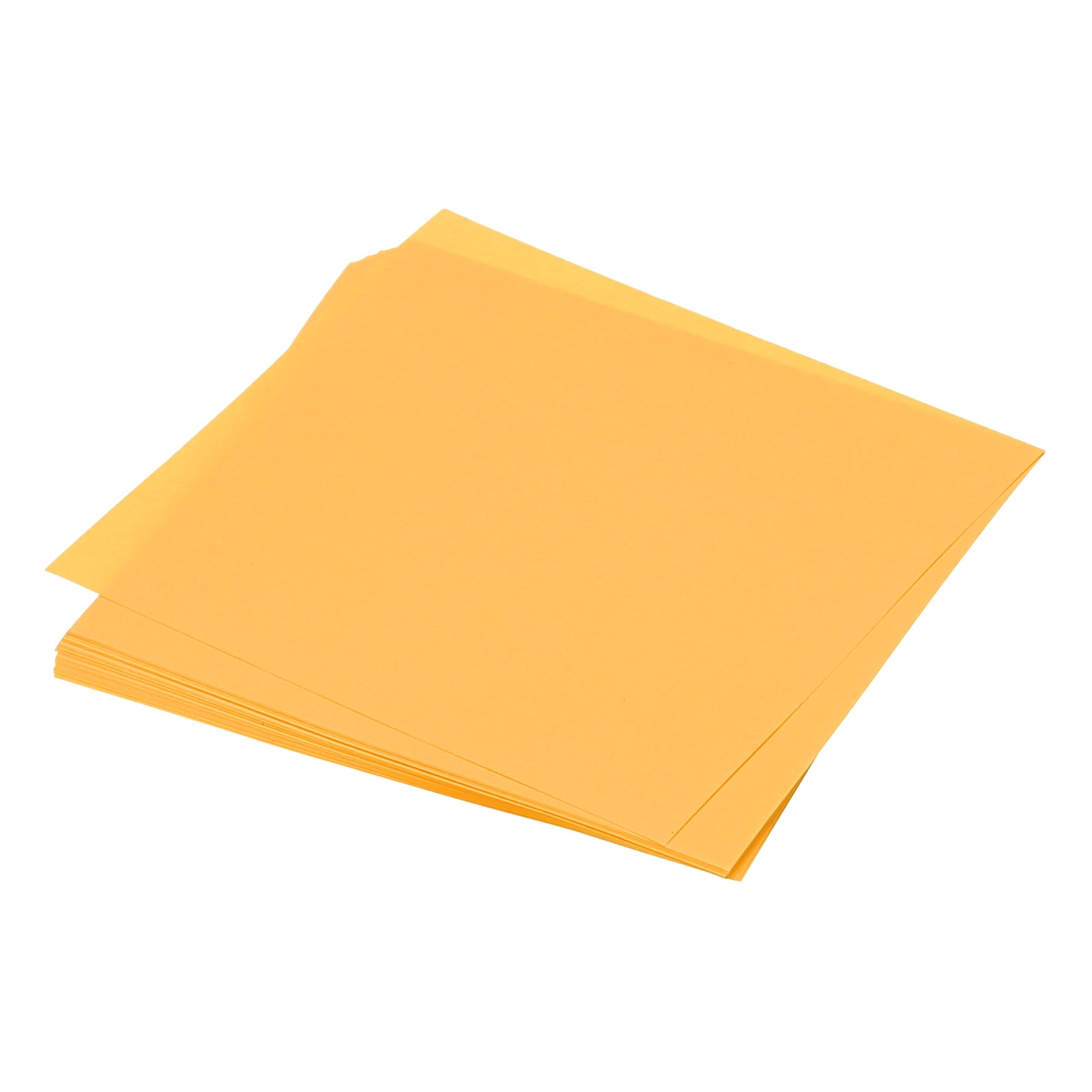Uxcell 50 Sheet Origami Paper Double Sided Golden 5x5 Inch Square Sheet ...