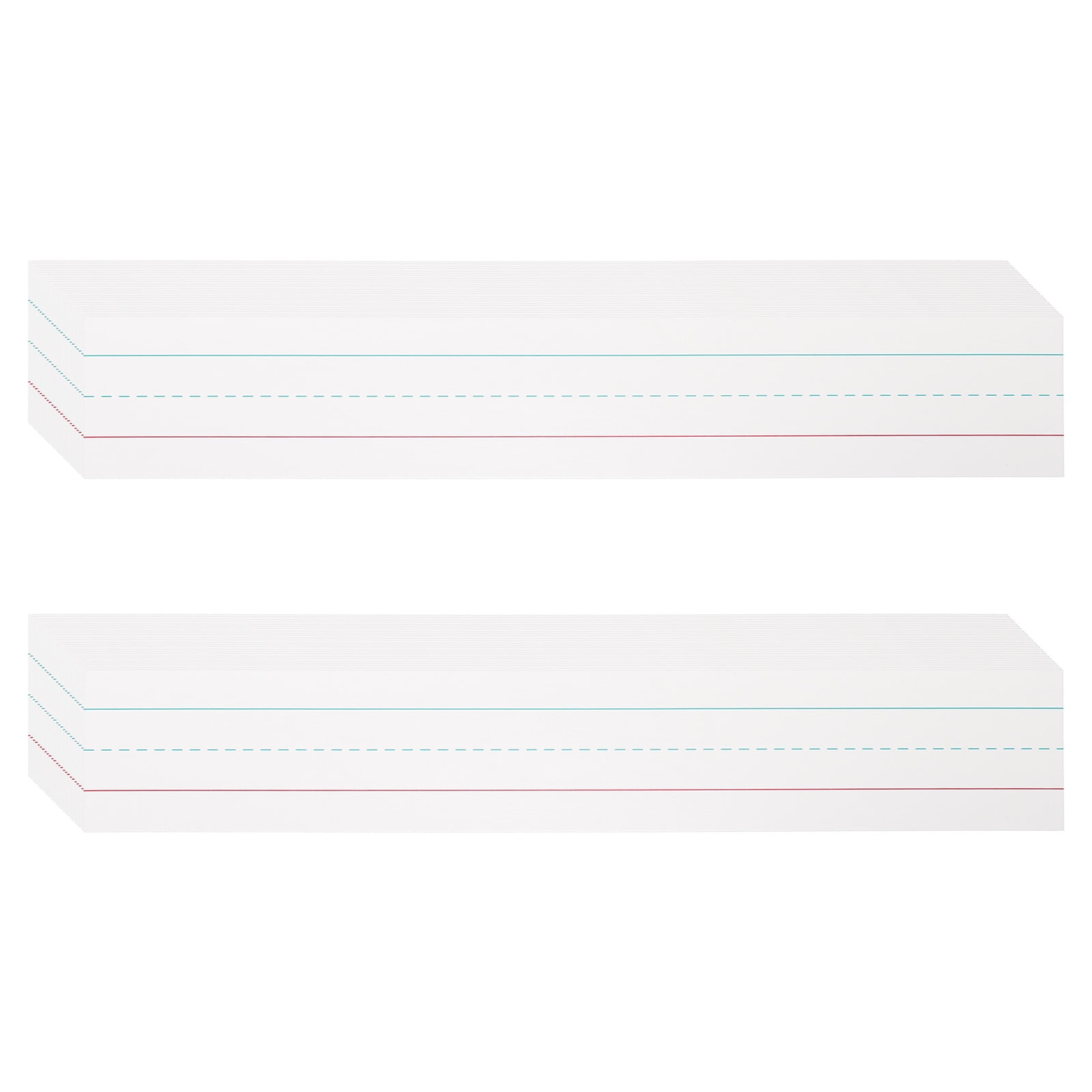 Uxcell 50 Sheets Dry Erase Sentence Strips, 2" x 12" Reusable Cardstock ...