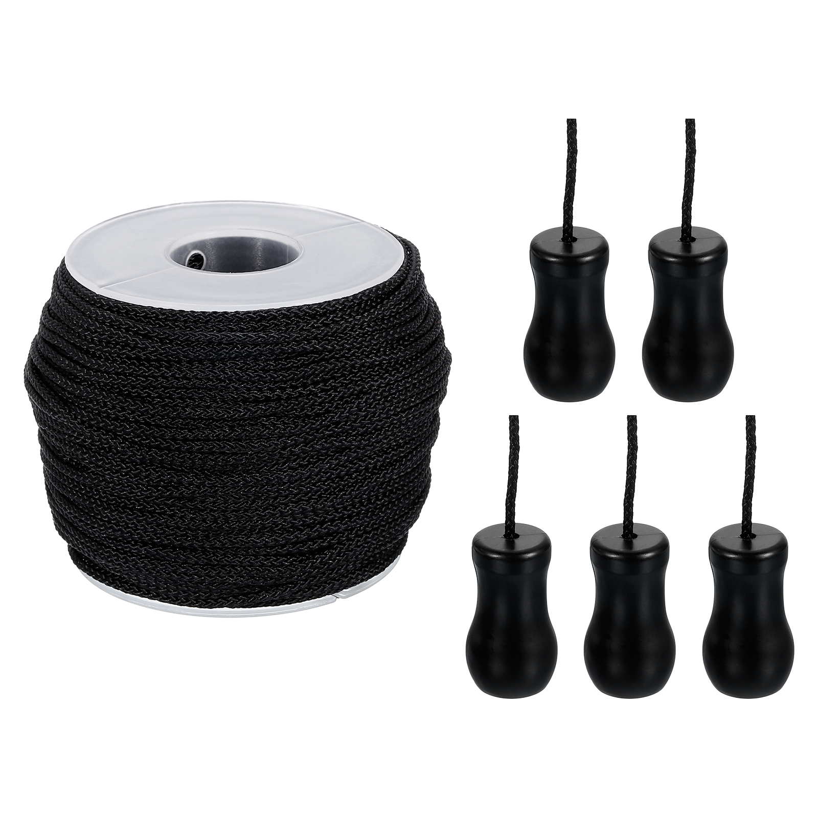 Uxcell 50 Yards Roman Blind Cord 1.8mm Braided Lift Shade Cord with ...