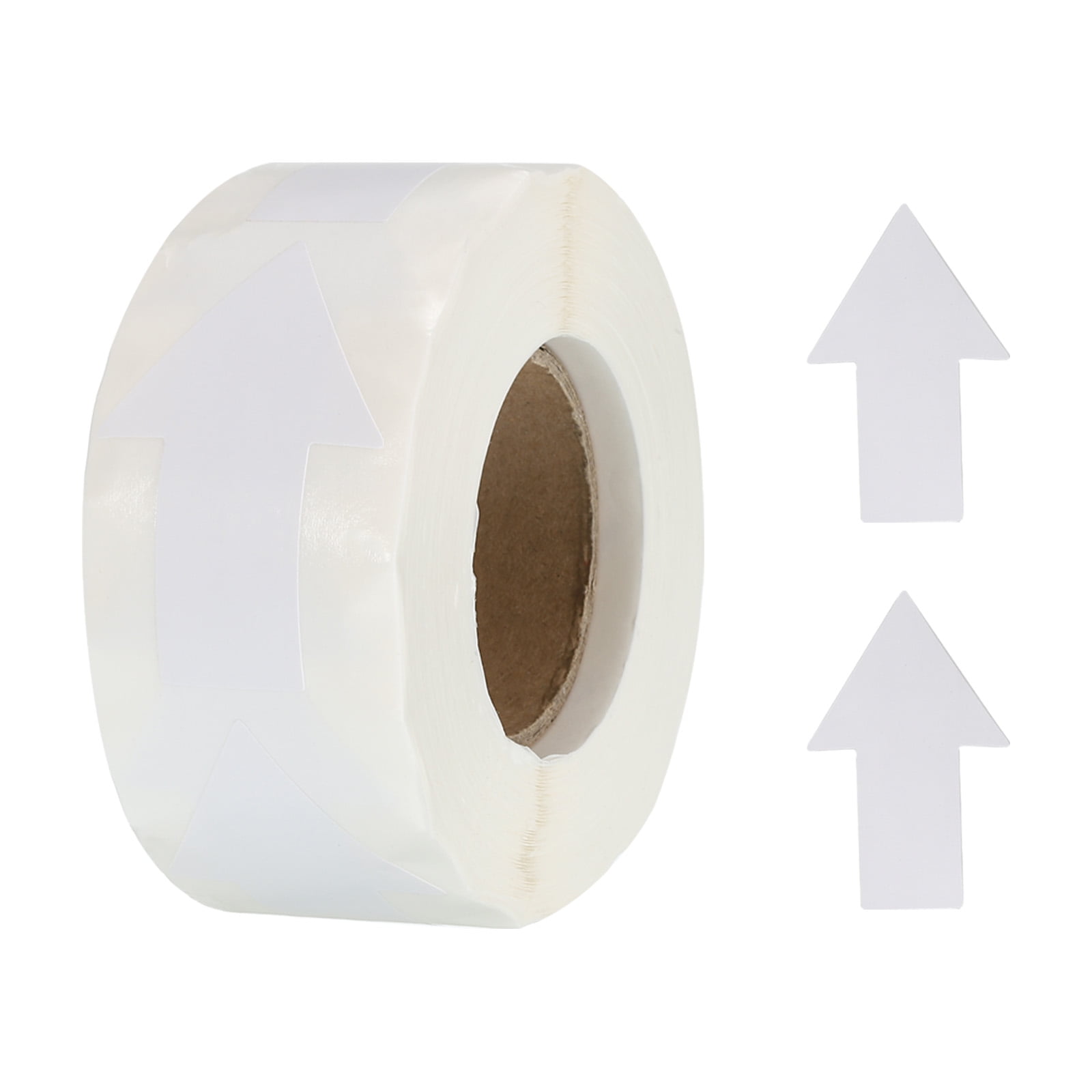 Uxcell 500 Count/Roll Arrow Sticker Labels 1.3x2 Inch White Adhesive ...