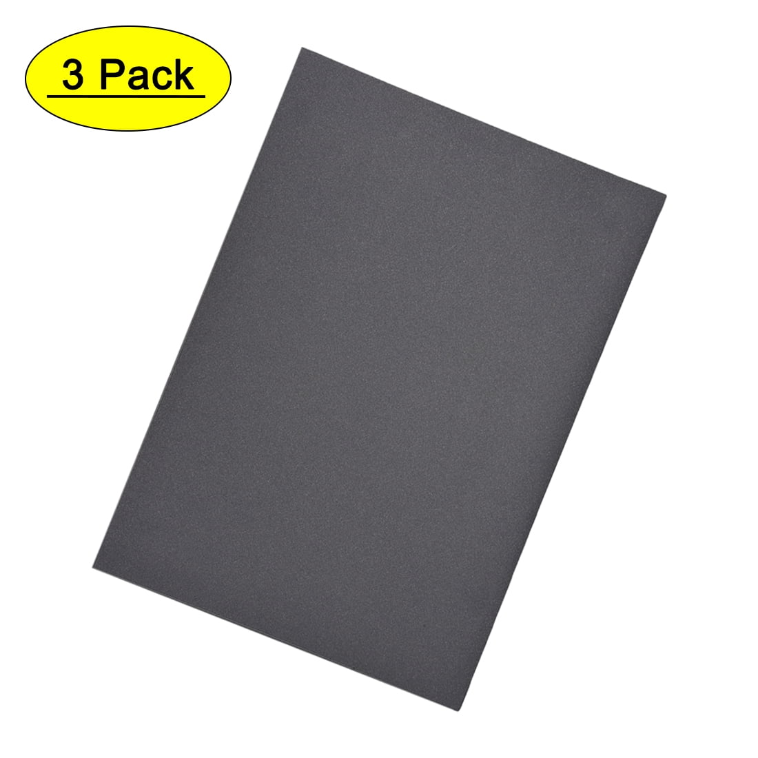 Uxcell 500 Grits Waterproof Sandpaper Wet Dry Sand Paper Wood Furniture ...