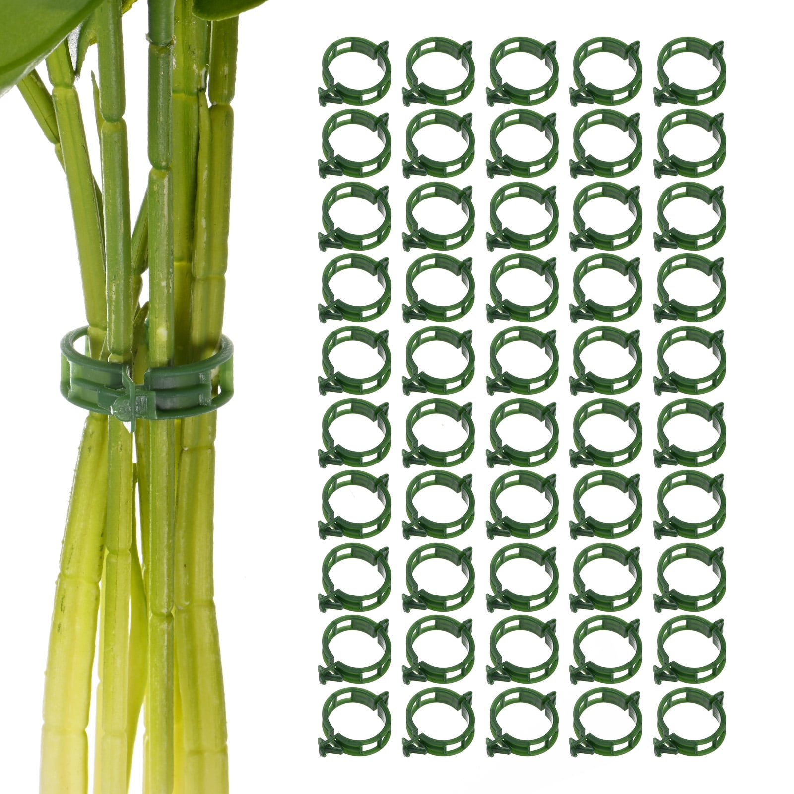 Uxcell 500-Pack Plastic Tomato Clips, 0.98Inch/25mm Garden Vegetables ...