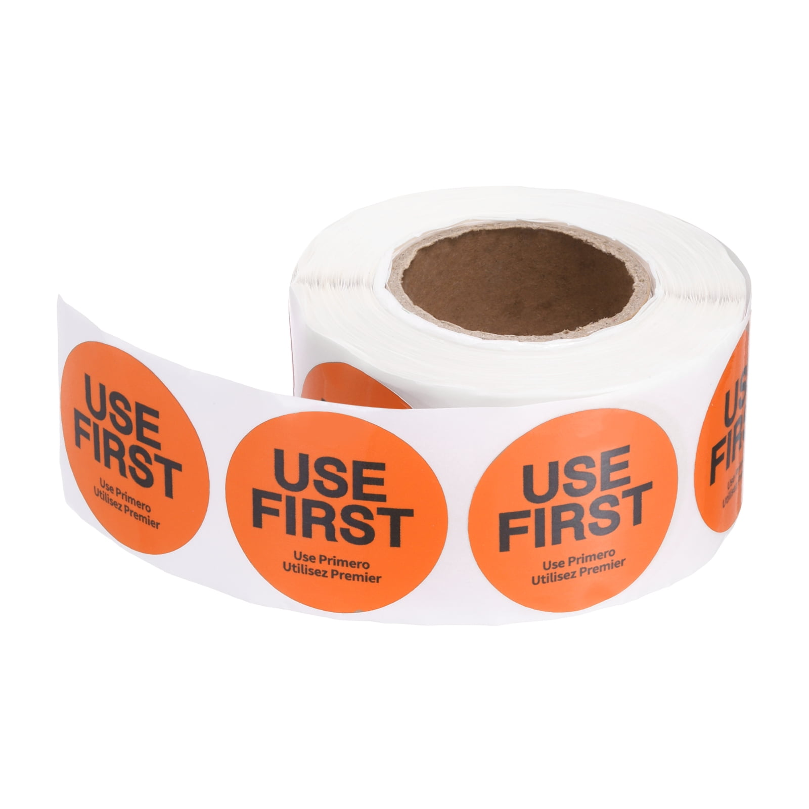 Uxcell 500 Pcs Adhesive USE FIRST Label Stickers, 1.5 inch Circle ...