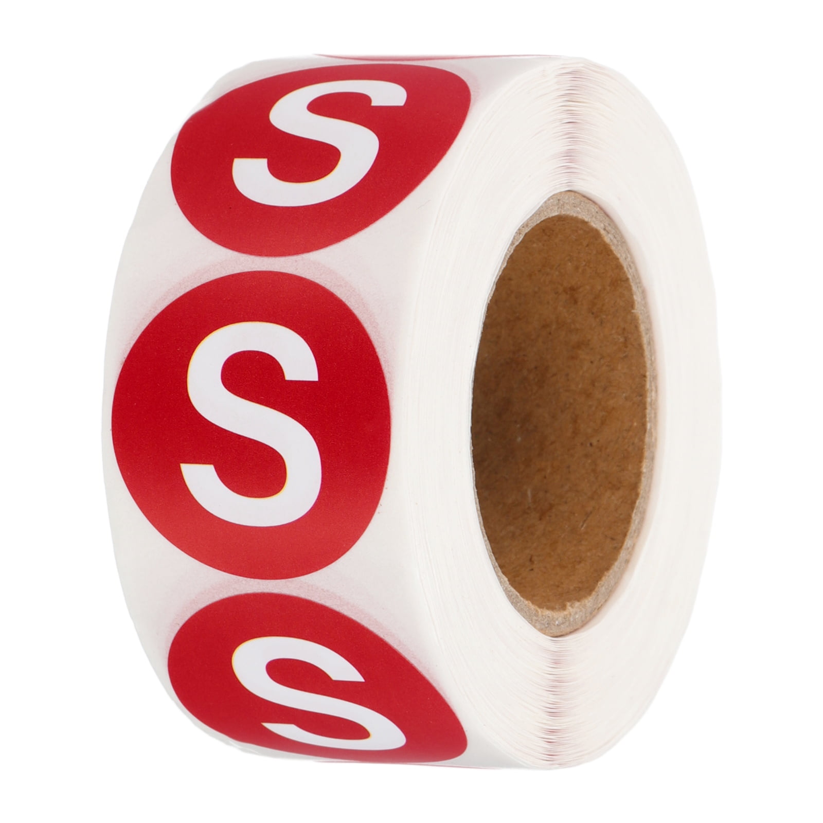 Uxcell Clothing Labels, Size Tag Garment Labels Round Self-Adhesive ...