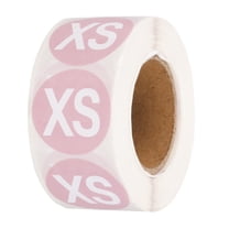 28 Sheets 4200 Pcs Clothing Size Round Stickers, 0.4" White Labels ...