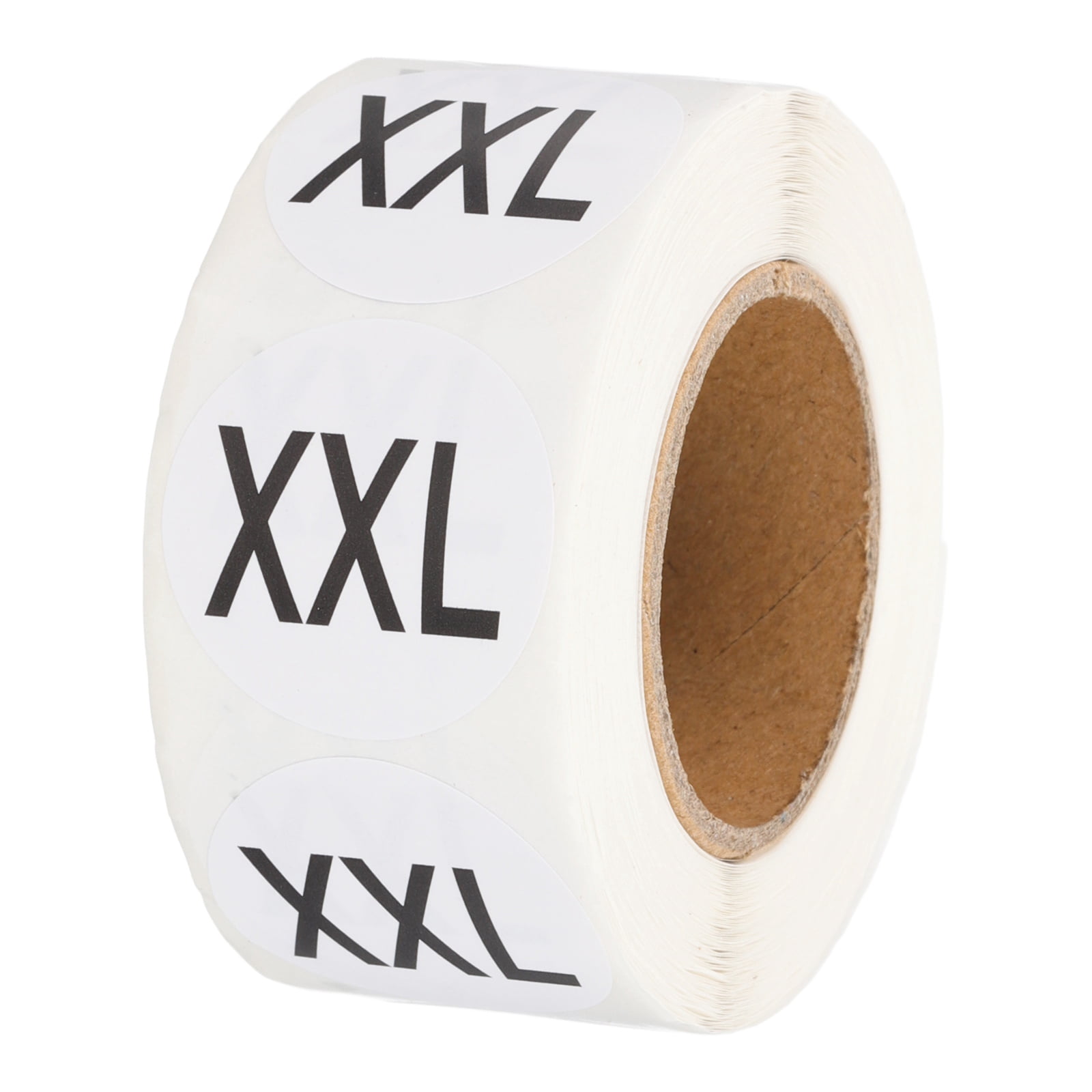Uxcell 500 Pcs Clothing Labels, XXL Size Tag Garment Labels Round Self ...