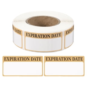 Food Expiration Date Stickers
