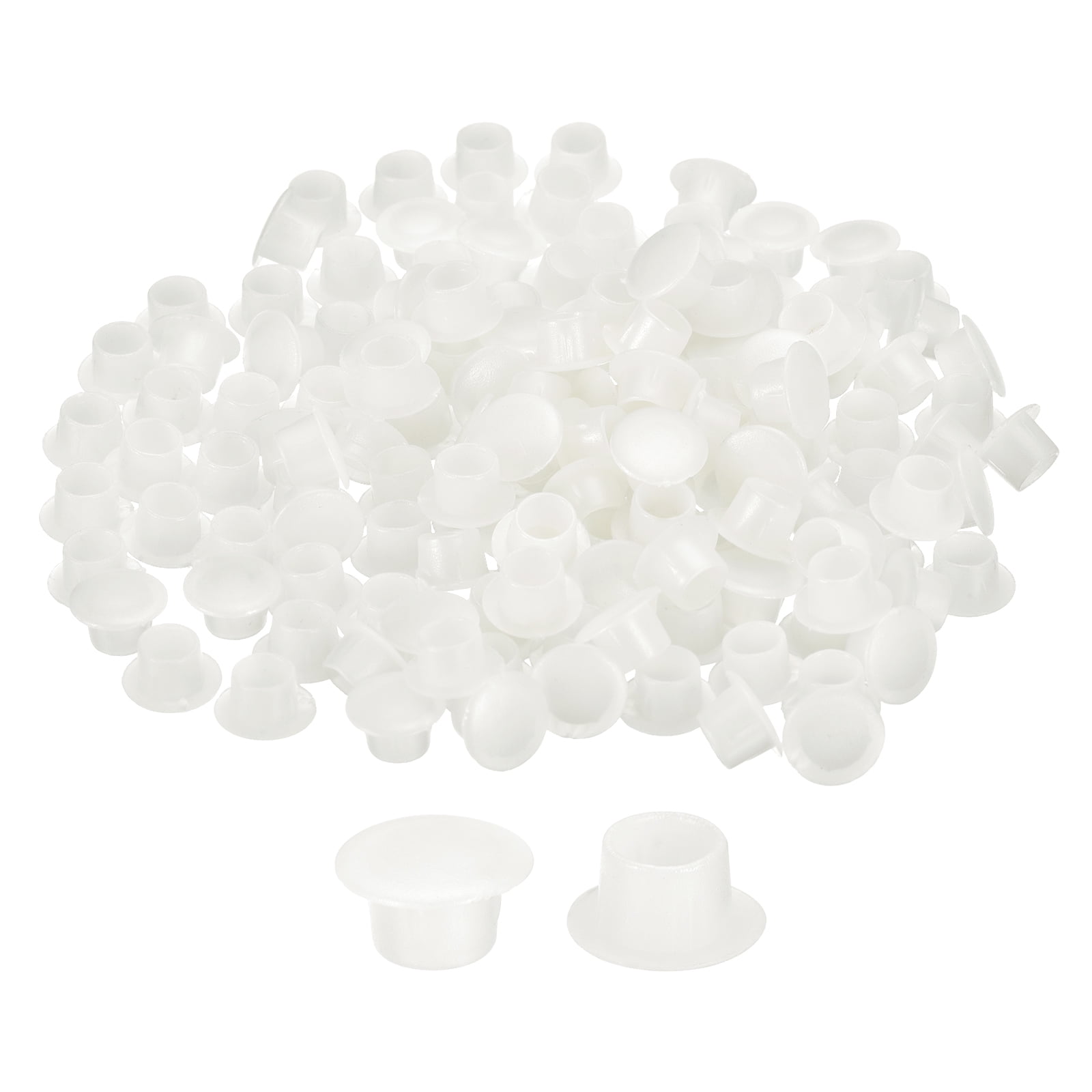 Uxcell 500Pcs Screw Hole Plugs, 8mm(5/16") Dia Button Plugs Snap in ...