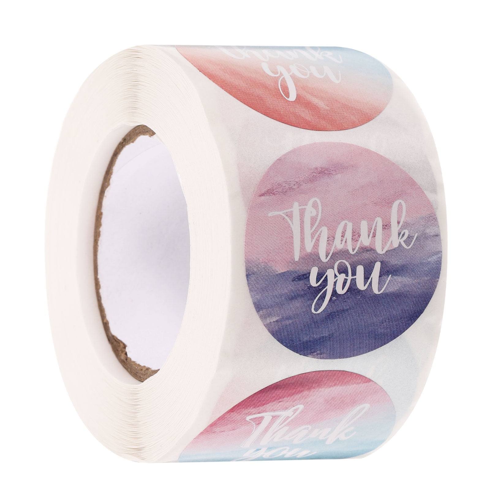 Uxcell 500pcs 1.5 Inch Thank You Label Stickers for Small Business ...