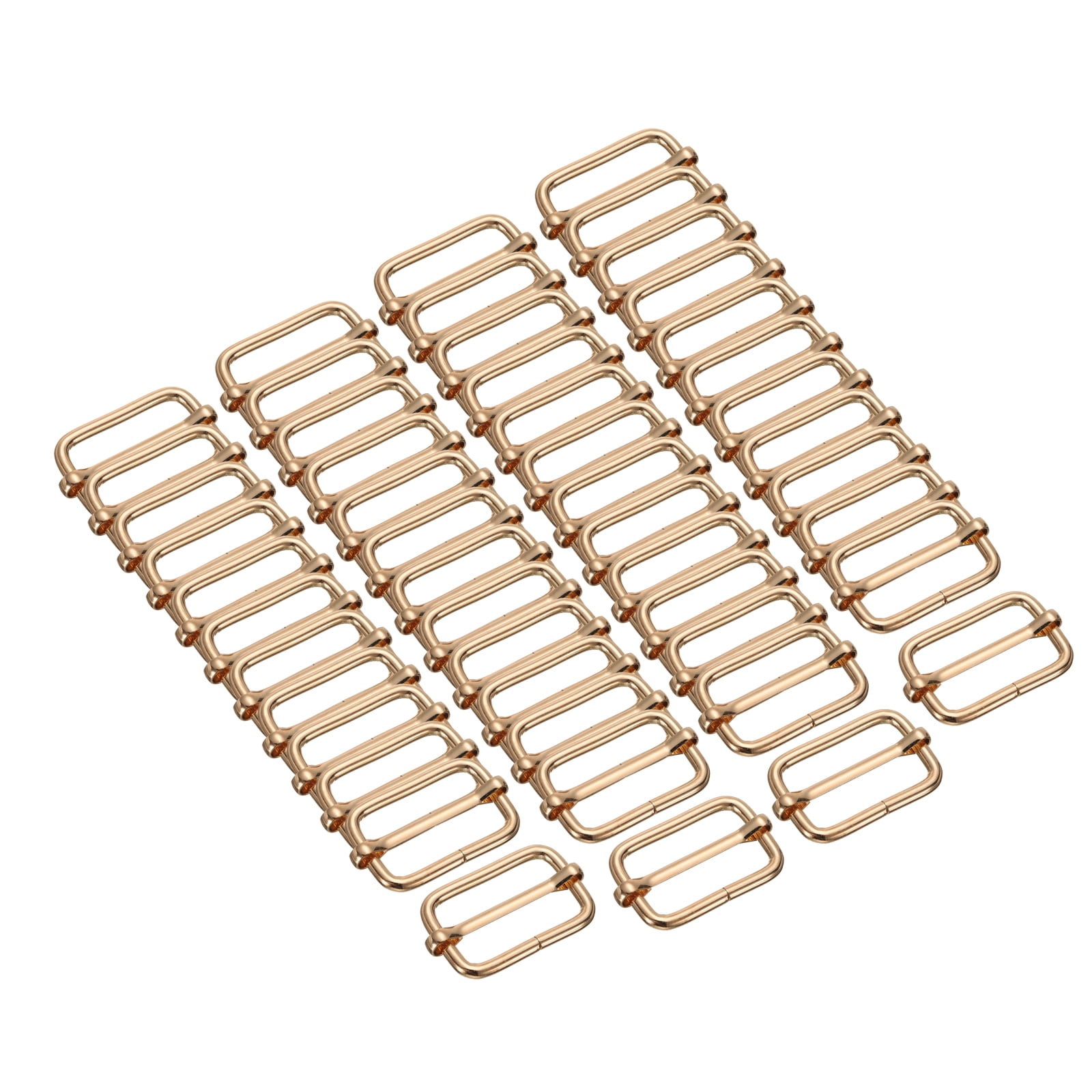 50PCS Metal Slide Adjustable Buckle 1 2/7" Adjuster Webbing Strap ...