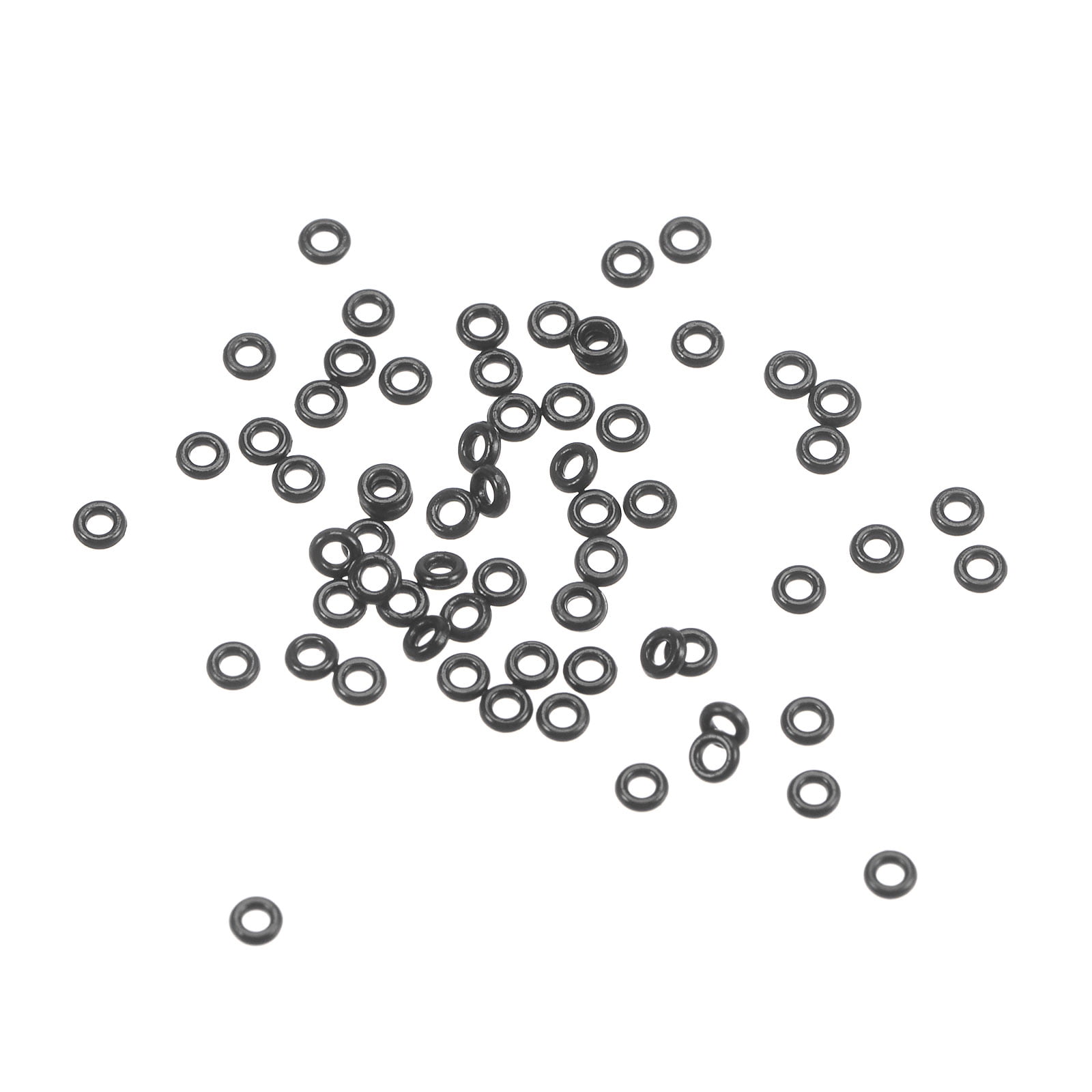 Uxcell 50Pack 1.35mm Seal O-Ring Rubber Watches Gaskets O-Ring Tiny ...