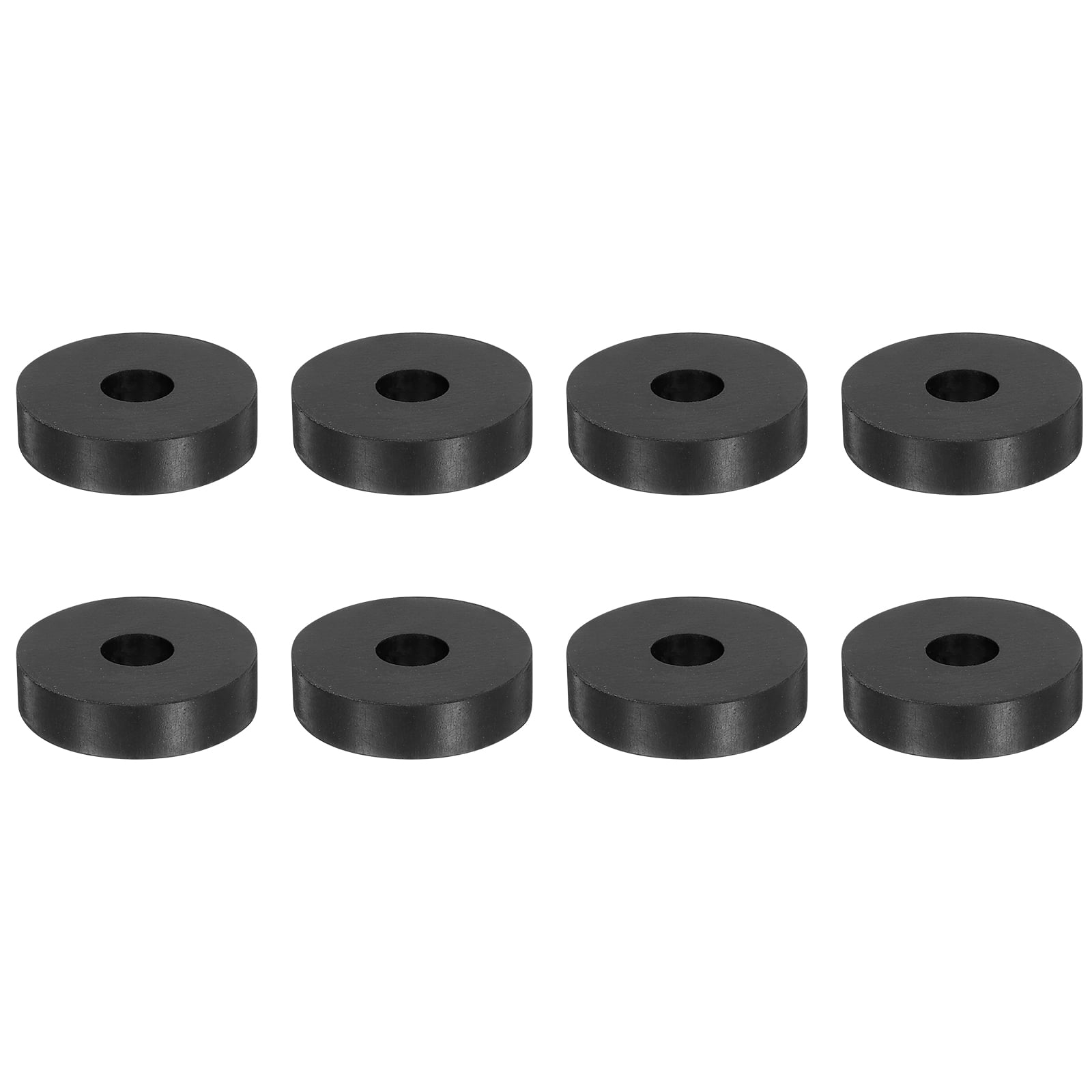 Uxcell 50Pack 1-5/8" OD x 1/2" ID x 3/8" Thickness Rubber Washers Round Rubber Spacer - Walmart.com