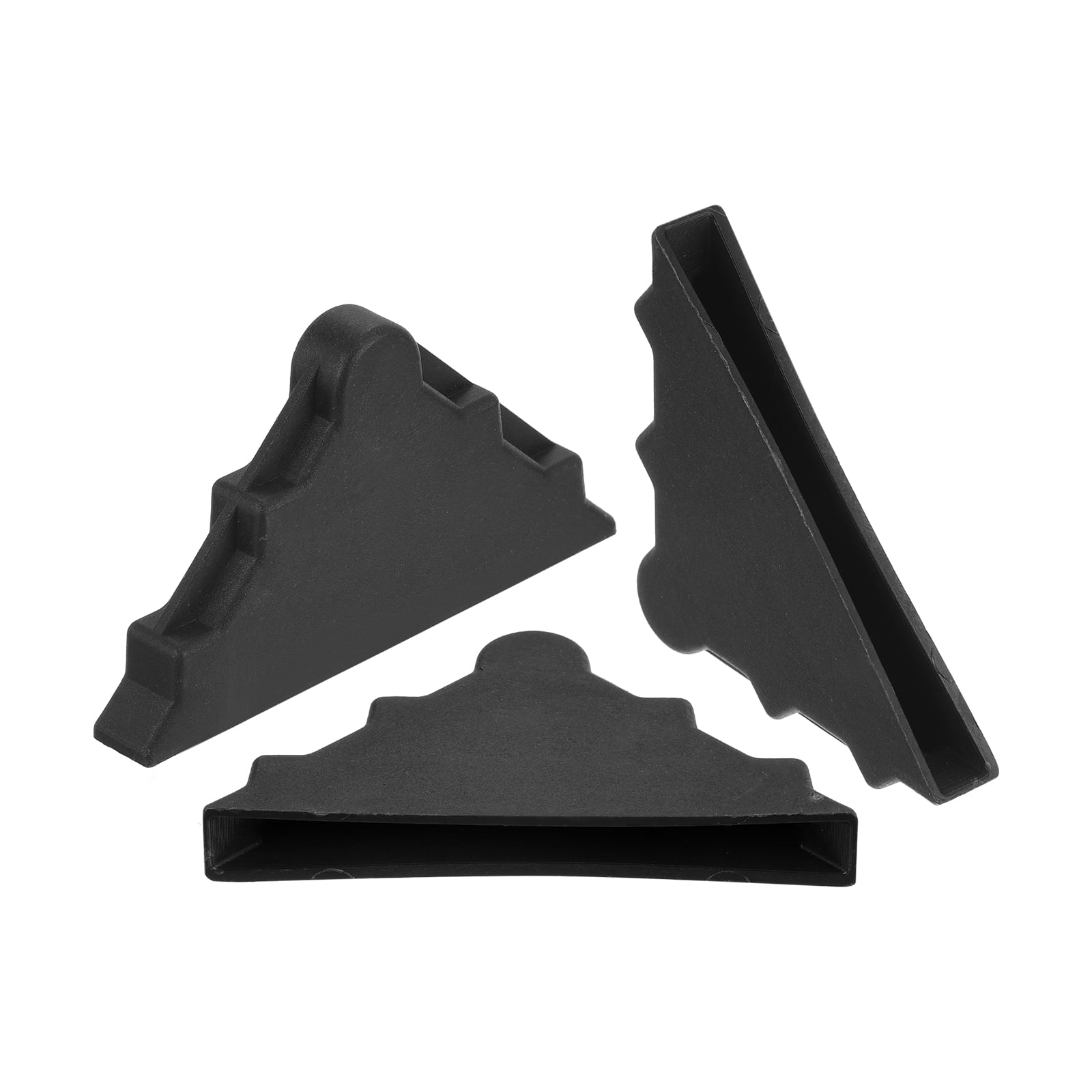 Uxcell 50Pack Corner Protectors 6x65mm Plastic Triangle Corner Guards ...