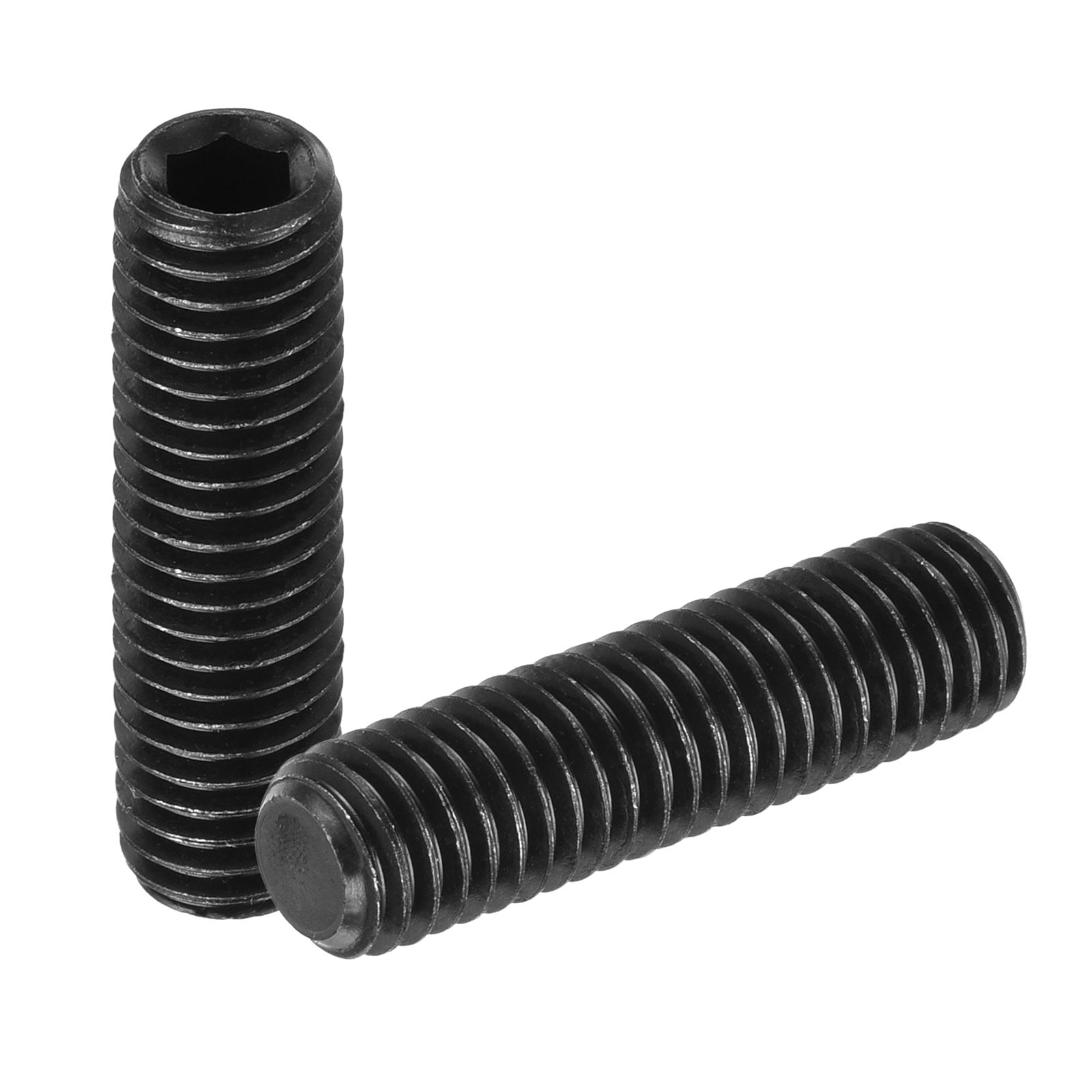 Uxcell 50Pack Hex Socket Grub Screw, M8x30mm 304 Stainless Steel Head ...