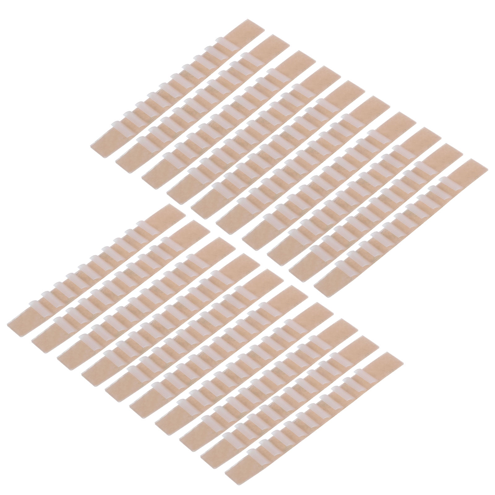 Uxcell 50Pack Non-Slip Silicone Hanger Grips Clothes Hanger Strips ...