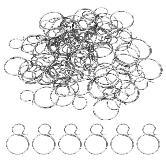 Uxcell 50Pcs 0.71x0.47" Stainless Steel Chandelier Connector Pins ...