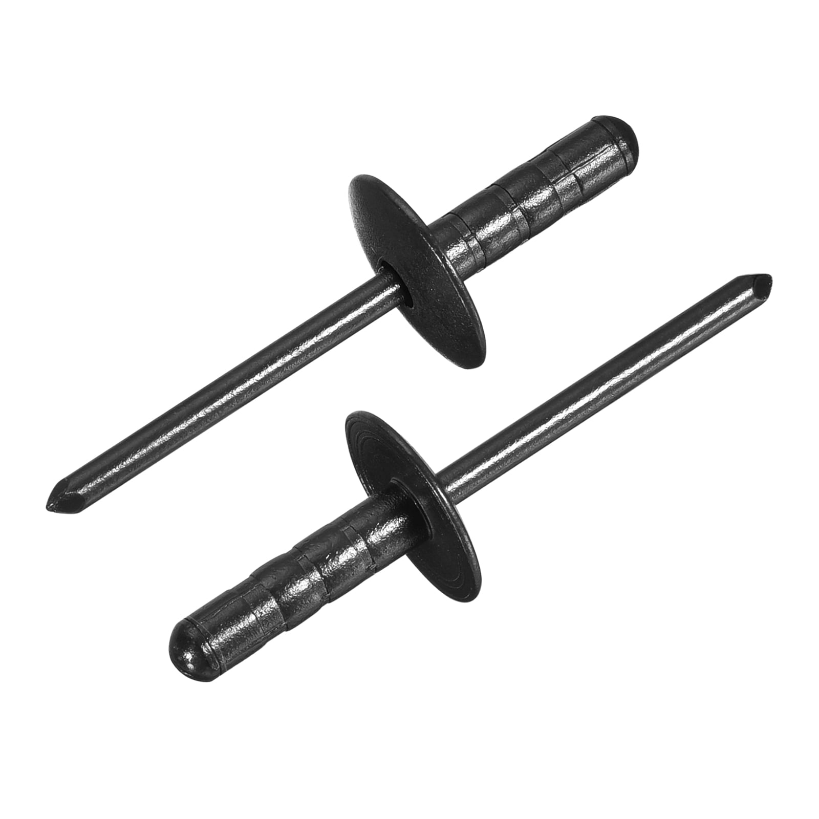 Uxcell 50Pcs 3/16"x1/2" Aluminum Blind Rivets, Large Head Multi Grip ...